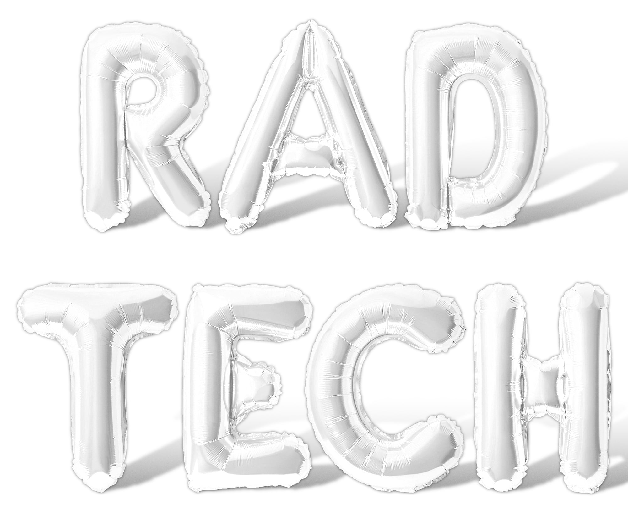 Letter Balloons - RAD TECH 16" Inch Alphabet Letters Foil Mylar Balloon ...