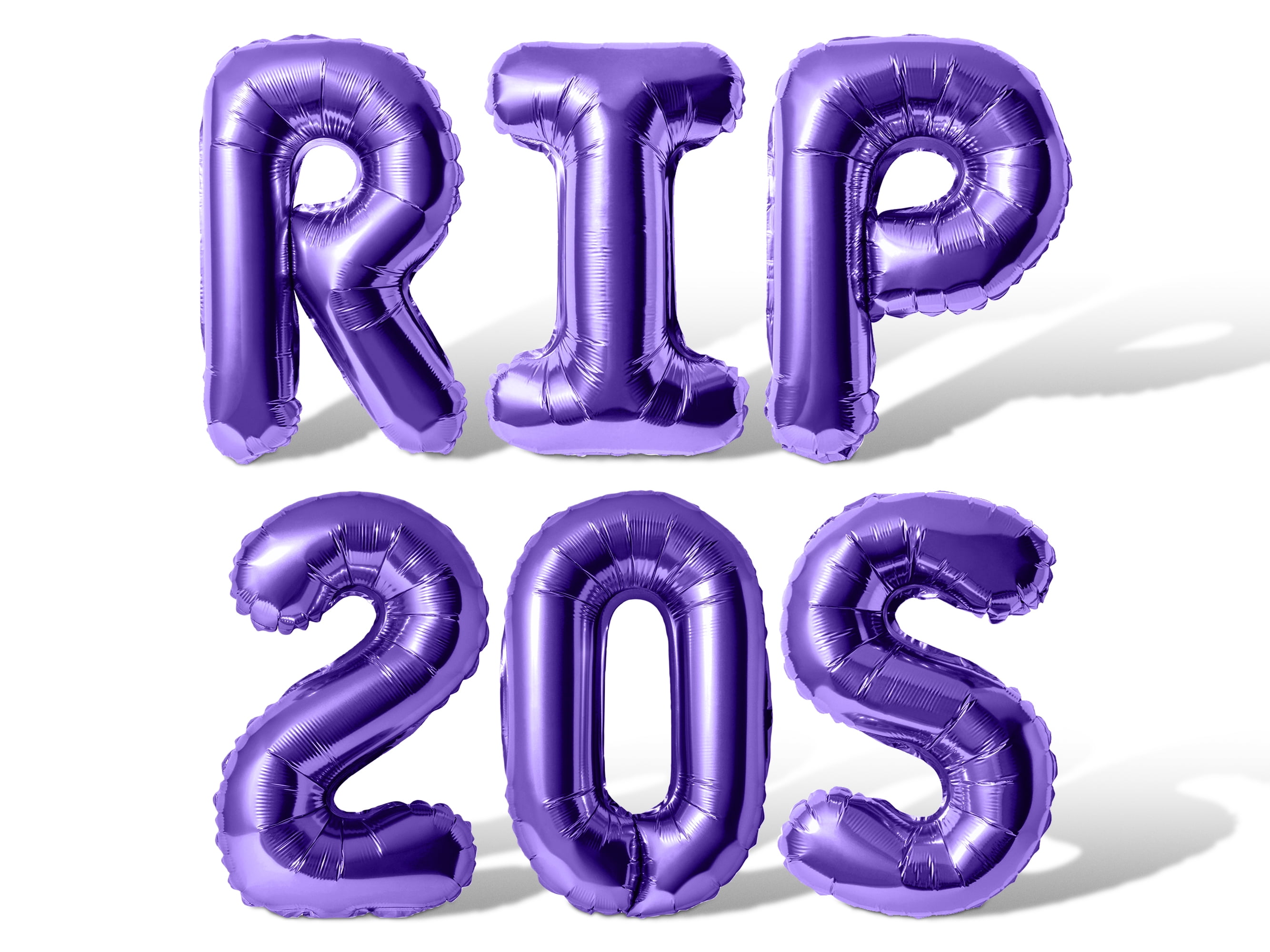 Letter Balloons - RIP 20S 16" Inch Alphabet Letters Foil Mylar Balloon ...