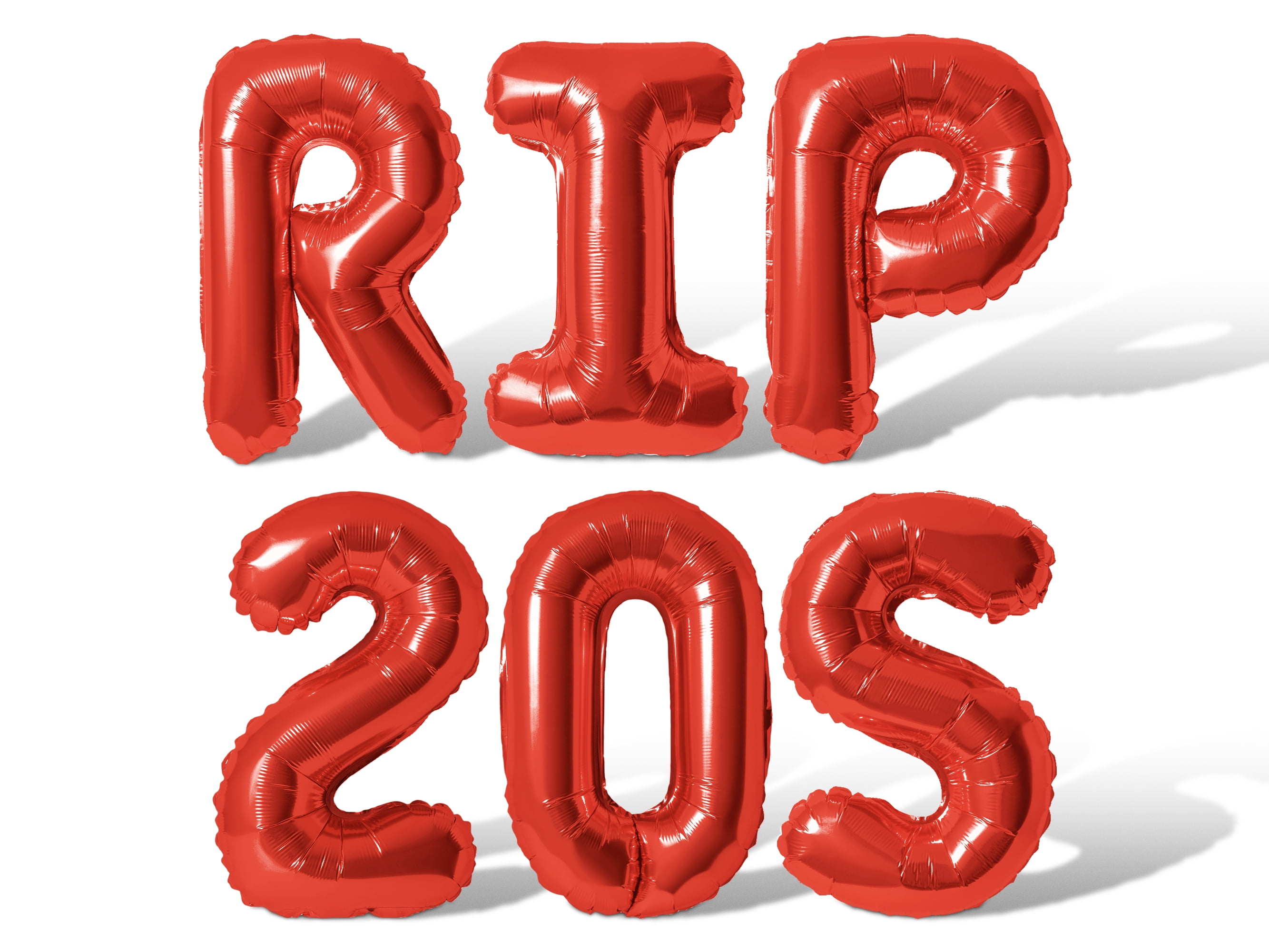 Letter Balloons - RIP 20S 16" Inch Alphabet Letters Foil Mylar Balloon ...