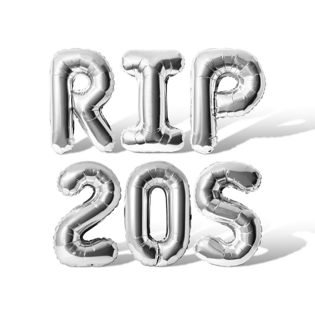 Letter Balloons - RIP 20S 16" Inch Alphabet Letters Foil Mylar Balloon ...