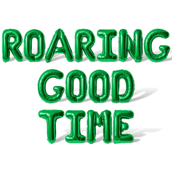 Letter Balloons - ROARING GOOD TIME 16" Inch Alphabet Letters Foil ...