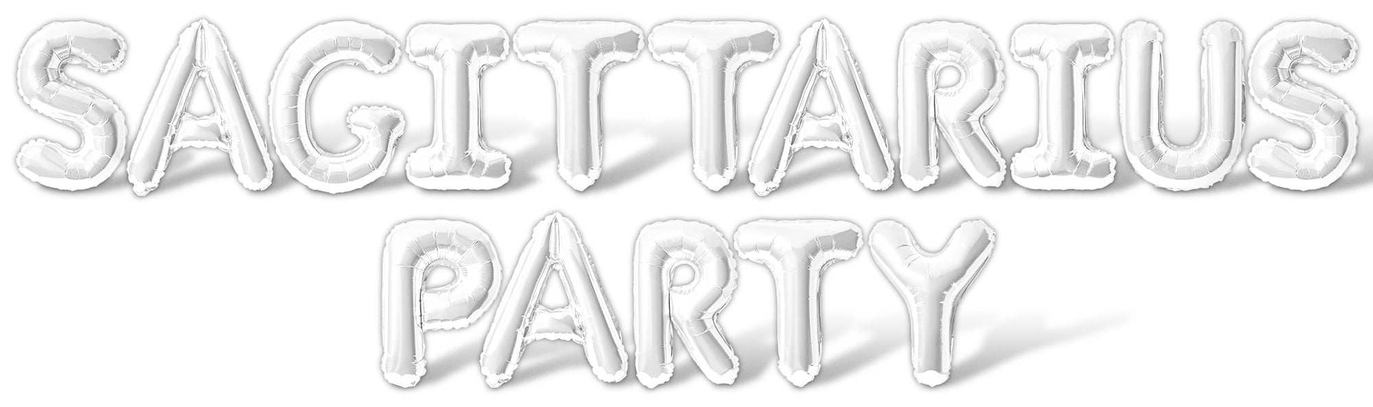 Letter Balloons - SAGITTARIUS PARTY 16" Inch Alphabet Letters Foil ...