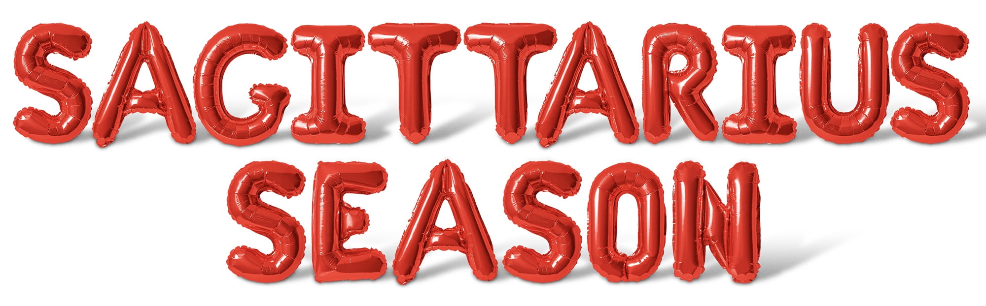 Letter Balloons - SAGITTARIUS SEASON 16" Inch Alphabet Letters Foil ...