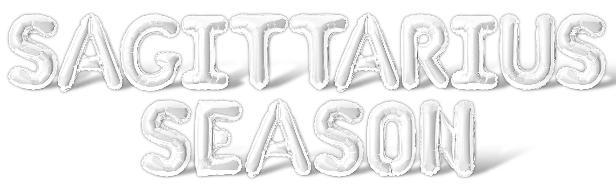 Letter Balloons - SAGITTARIUS SEASON 16" Inch Alphabet Letters Foil ...