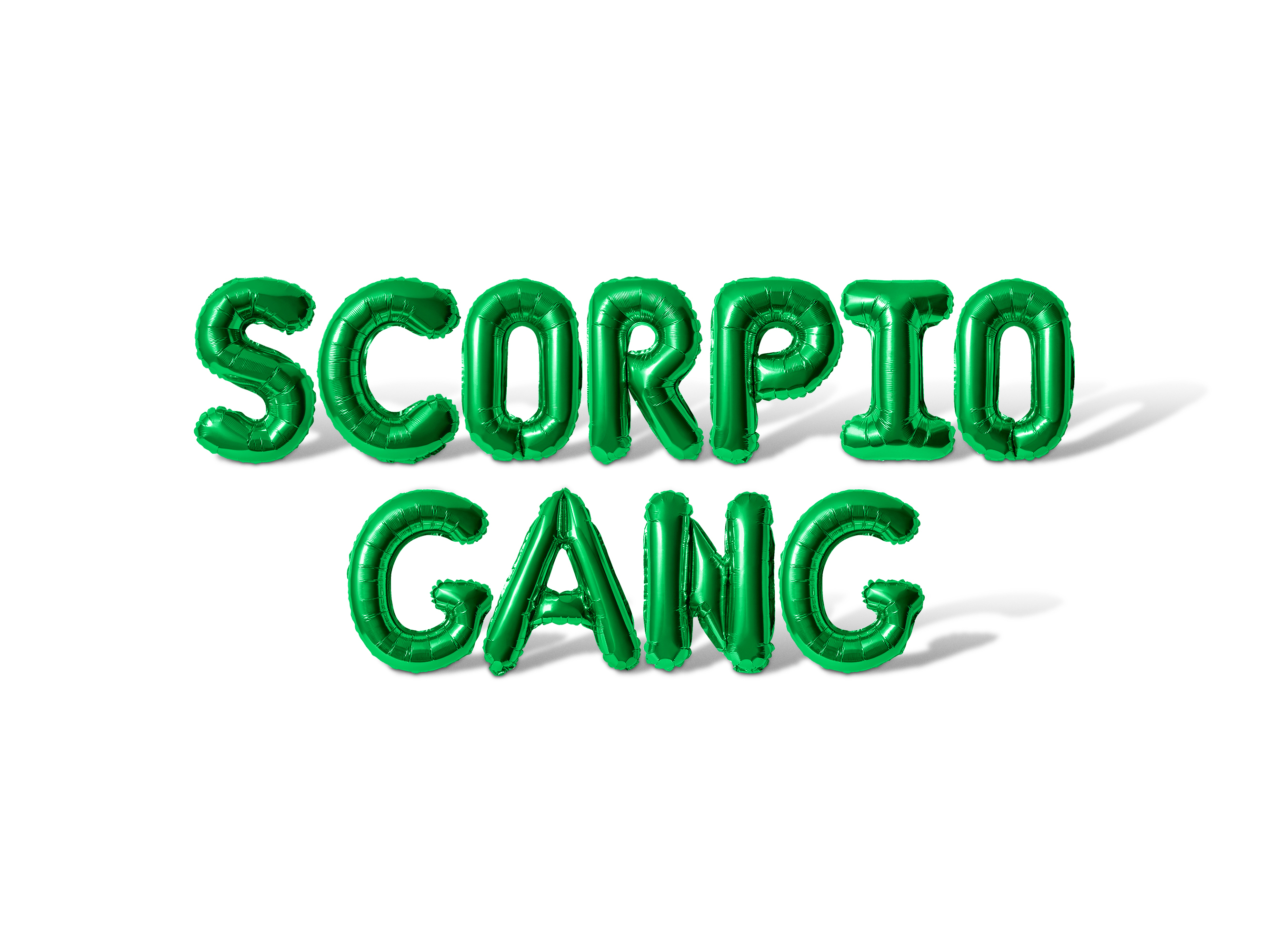 Letter Balloons - SCORPIO GANG 16" Inch Alphabet Letters Foil Mylar ...
