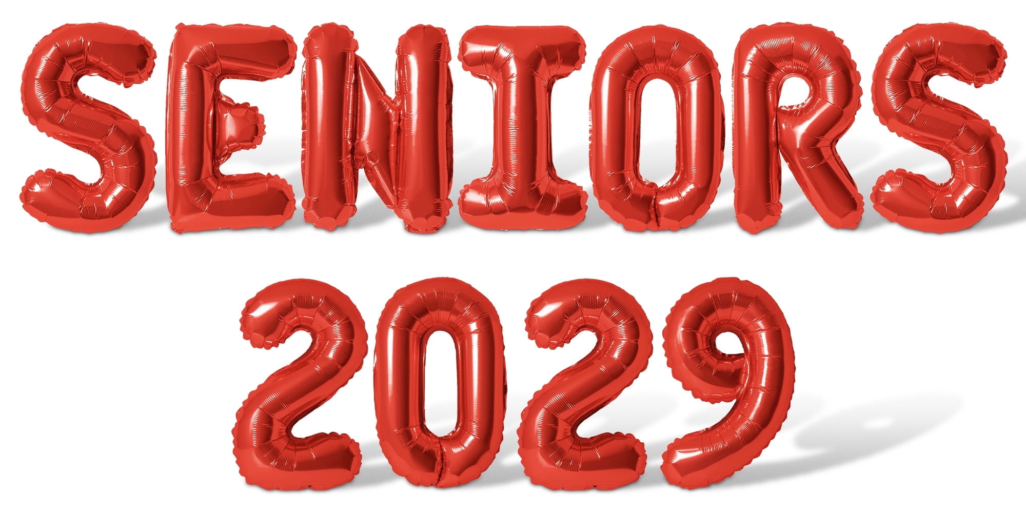 Letter Balloons - SENIORS 2029 16" Inch Alphabet Letters Foil Mylar ...