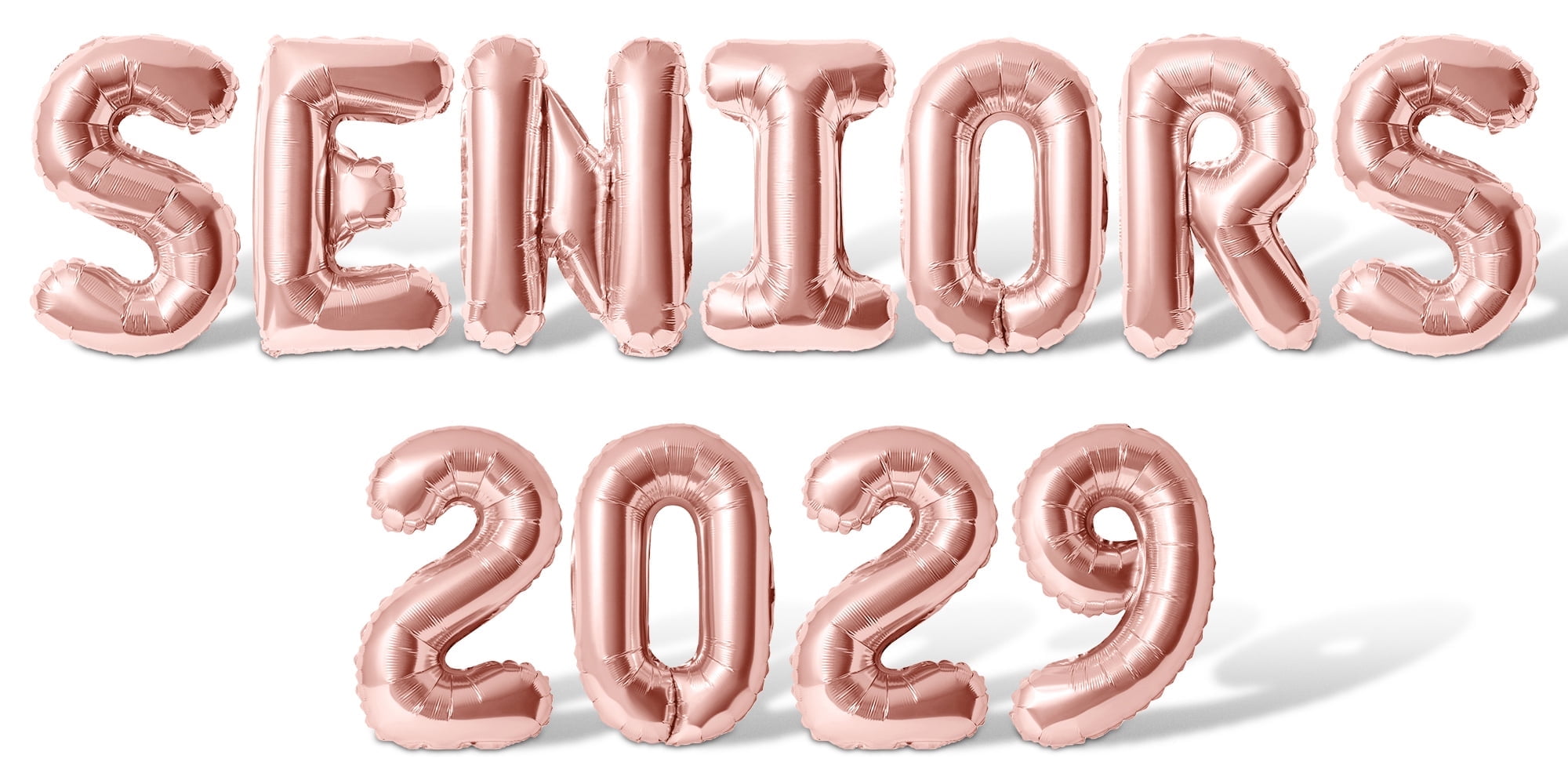Letter Balloons - SENIORS 2029 16" Inch Alphabet Letters Foil Mylar ...