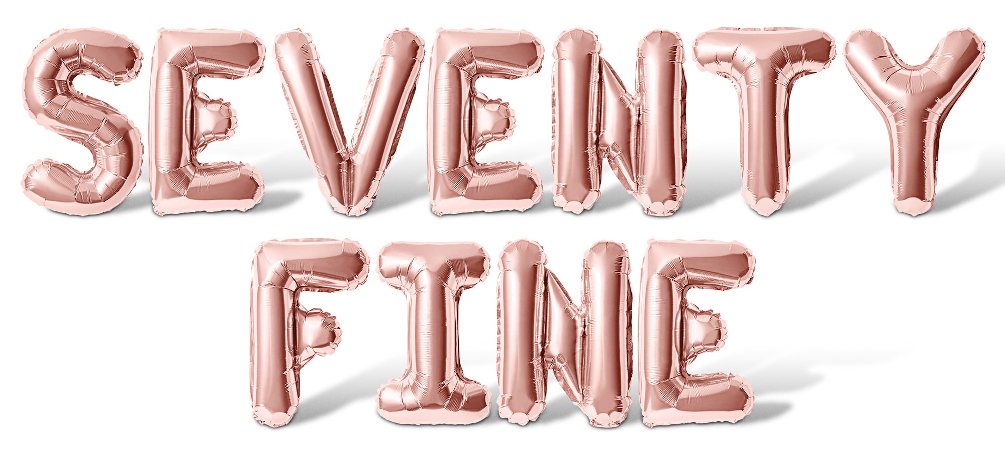 Letter Balloons - SEVENTY FINE 16" Inch Alphabet Letters Foil Mylar ...