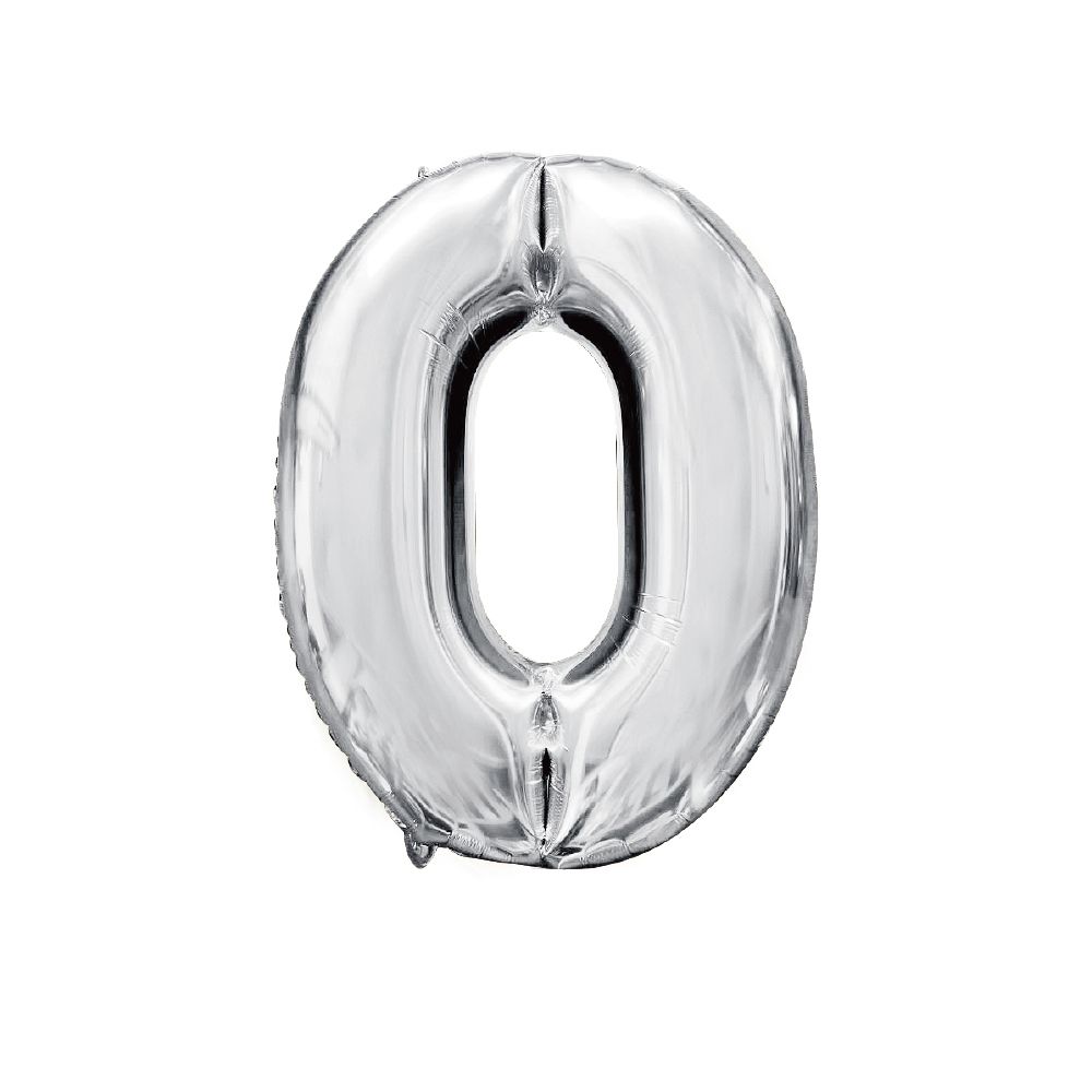 Letter Balloons Silver Alphabet Number Balloon Mylar Party Wedding ...