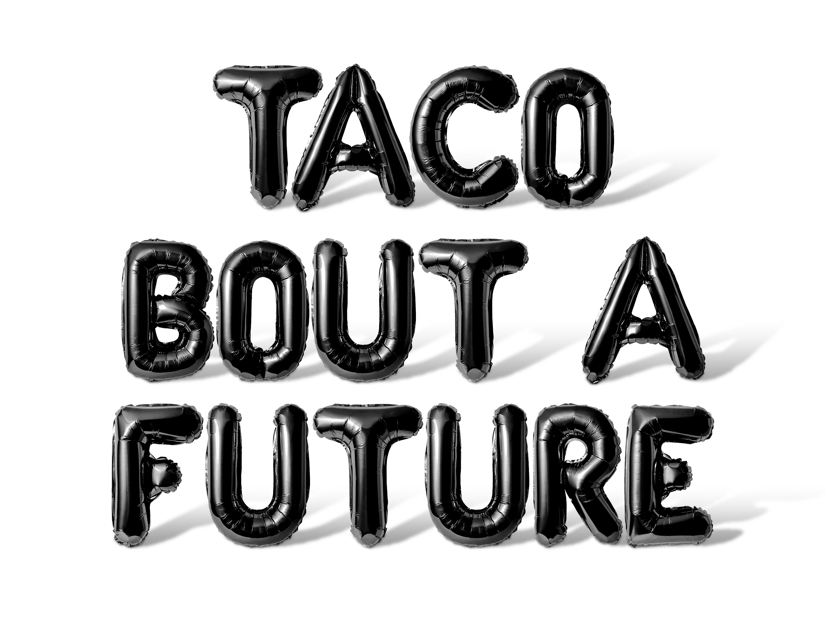 Letter Balloons - TACO BOUT A FUTURE 16" Inch Alphabet Letters Foil ...