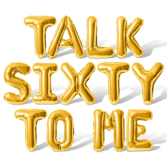 Letter Balloons - GET DOWN AND DERBY 16" Inch Alphabet Letters Foil ...