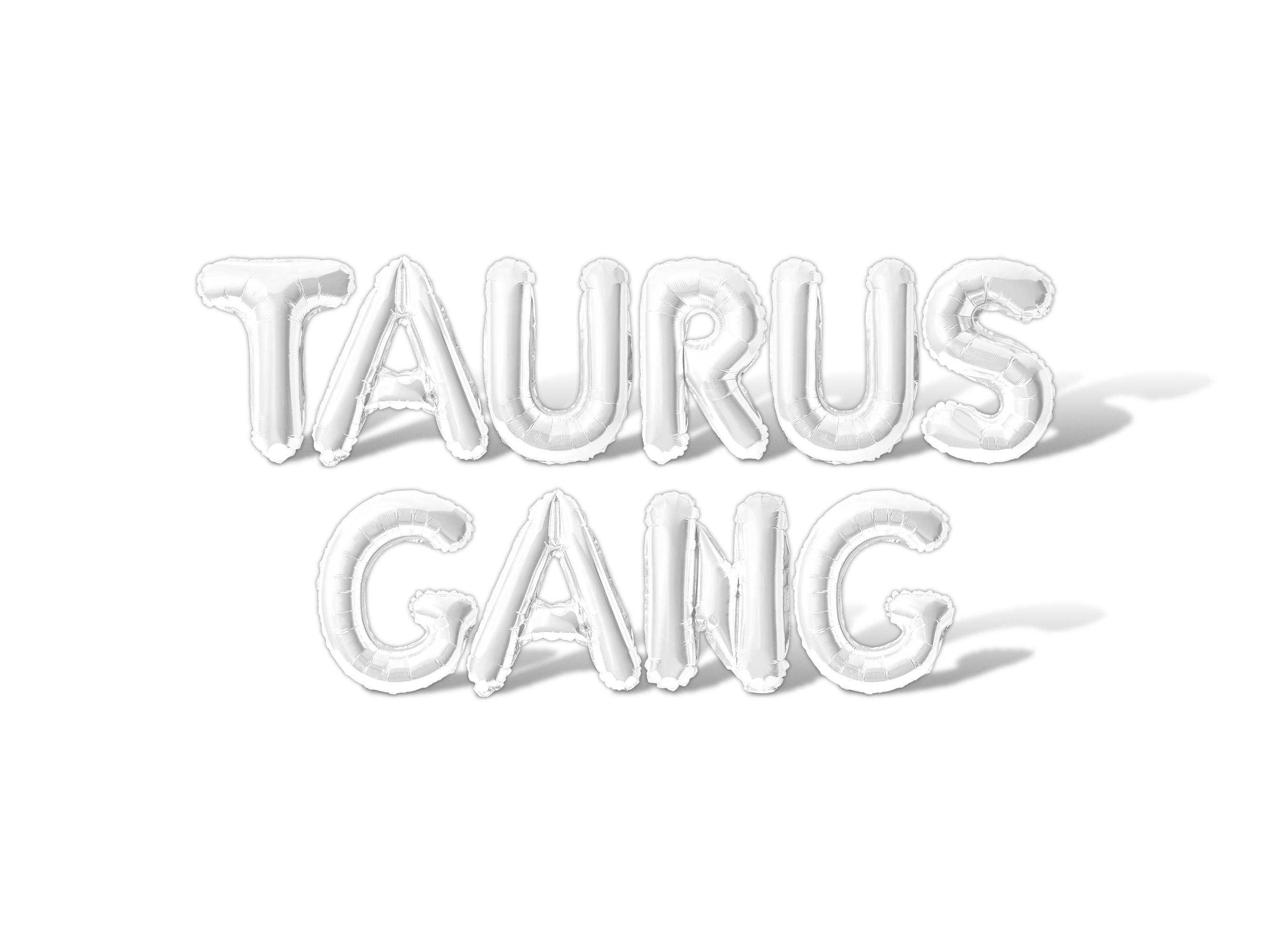 Letter Balloons - TAURUS GANG 16" Inch Alphabet Letters Foil Mylar ...