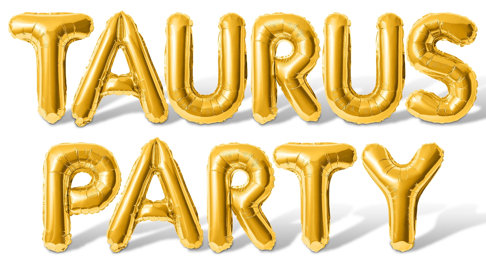 Letter Balloons - TAURUS PARTY 16" Inch Alphabet Letters Foil Mylar ...