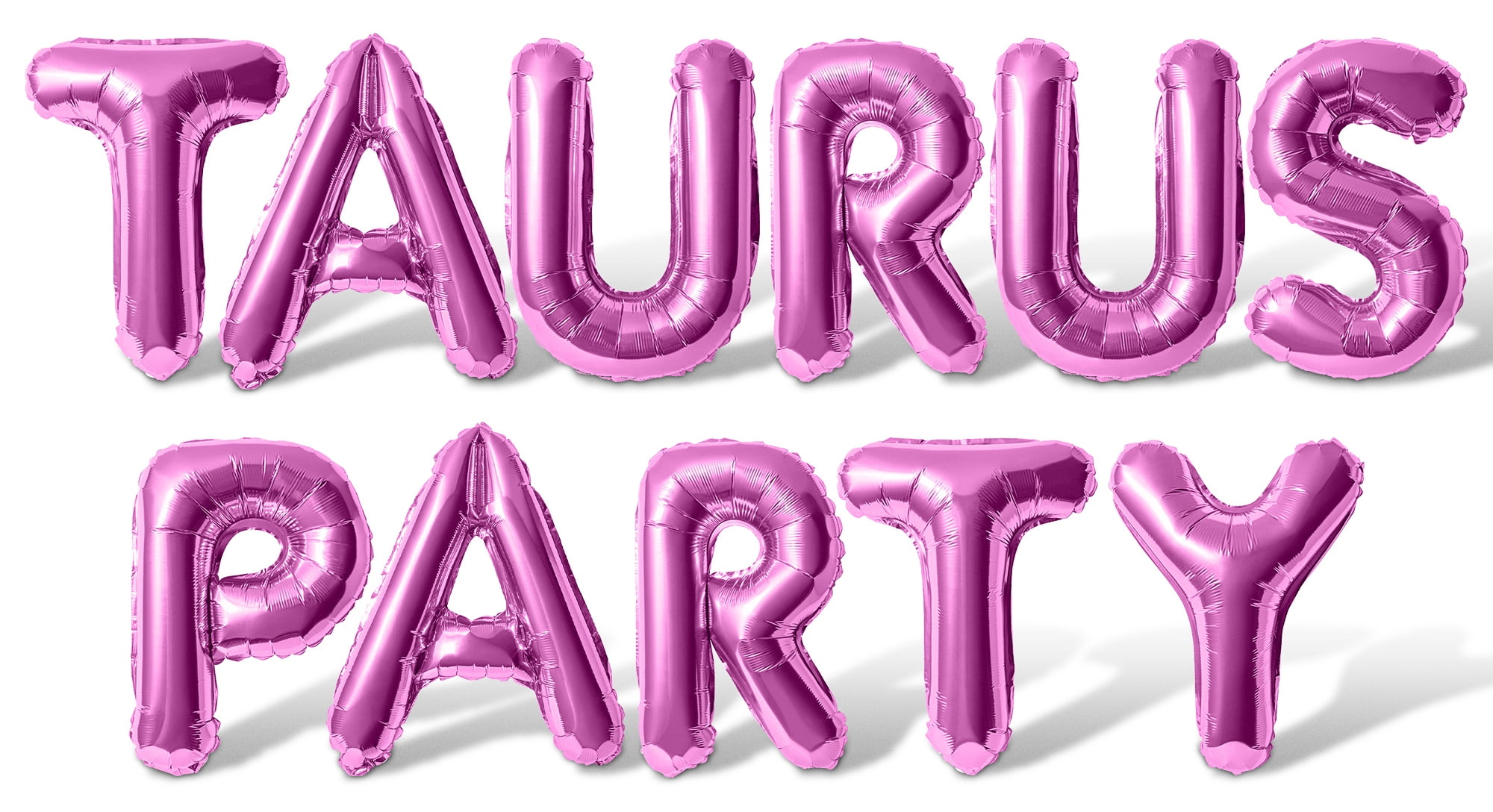 Letter Balloons - TAURUS PARTY 16" Inch Alphabet Letters Foil Mylar ...