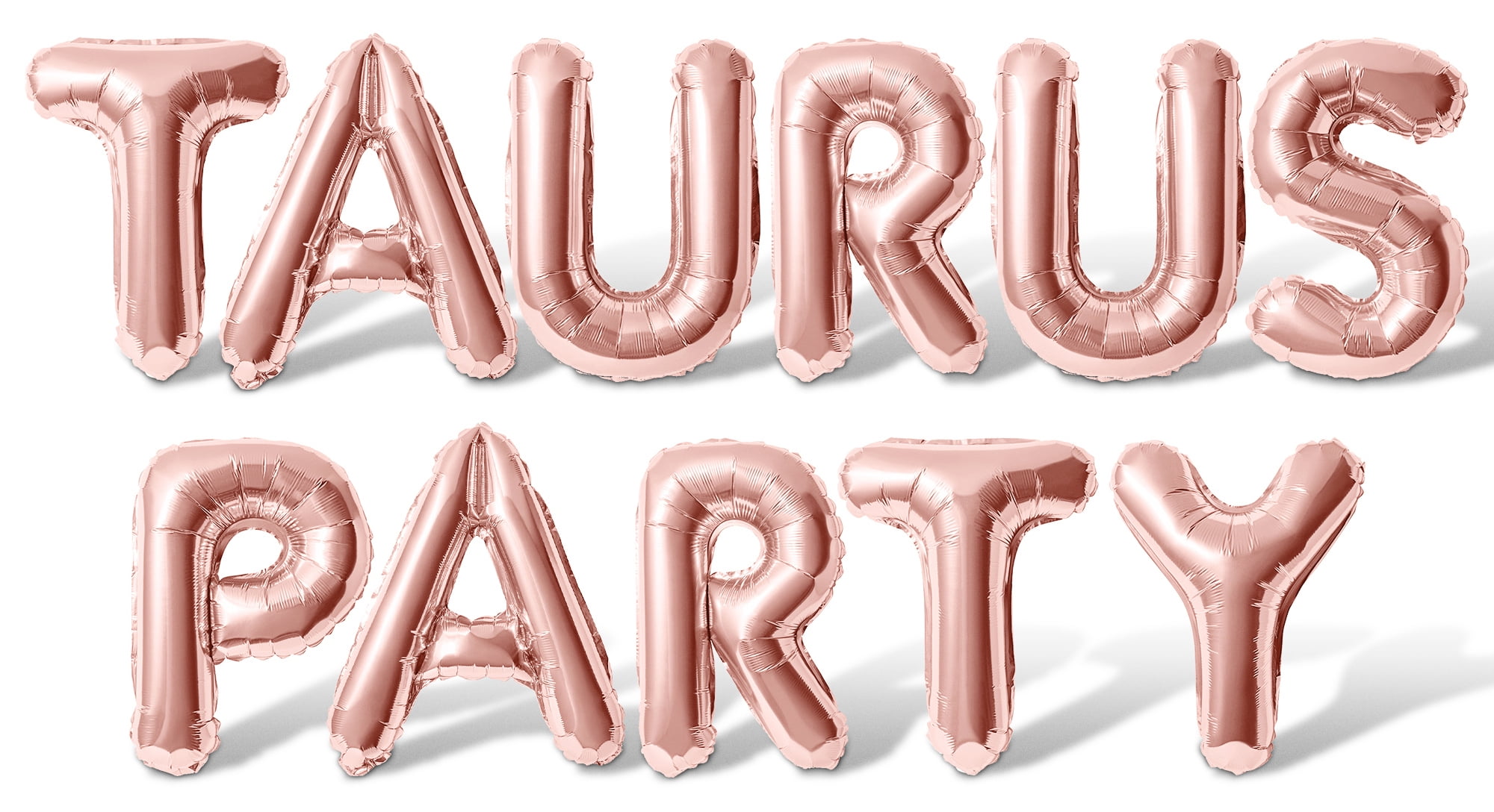 Letter Balloons - TAURUS PARTY 16" Inch Alphabet Letters Foil Mylar ...