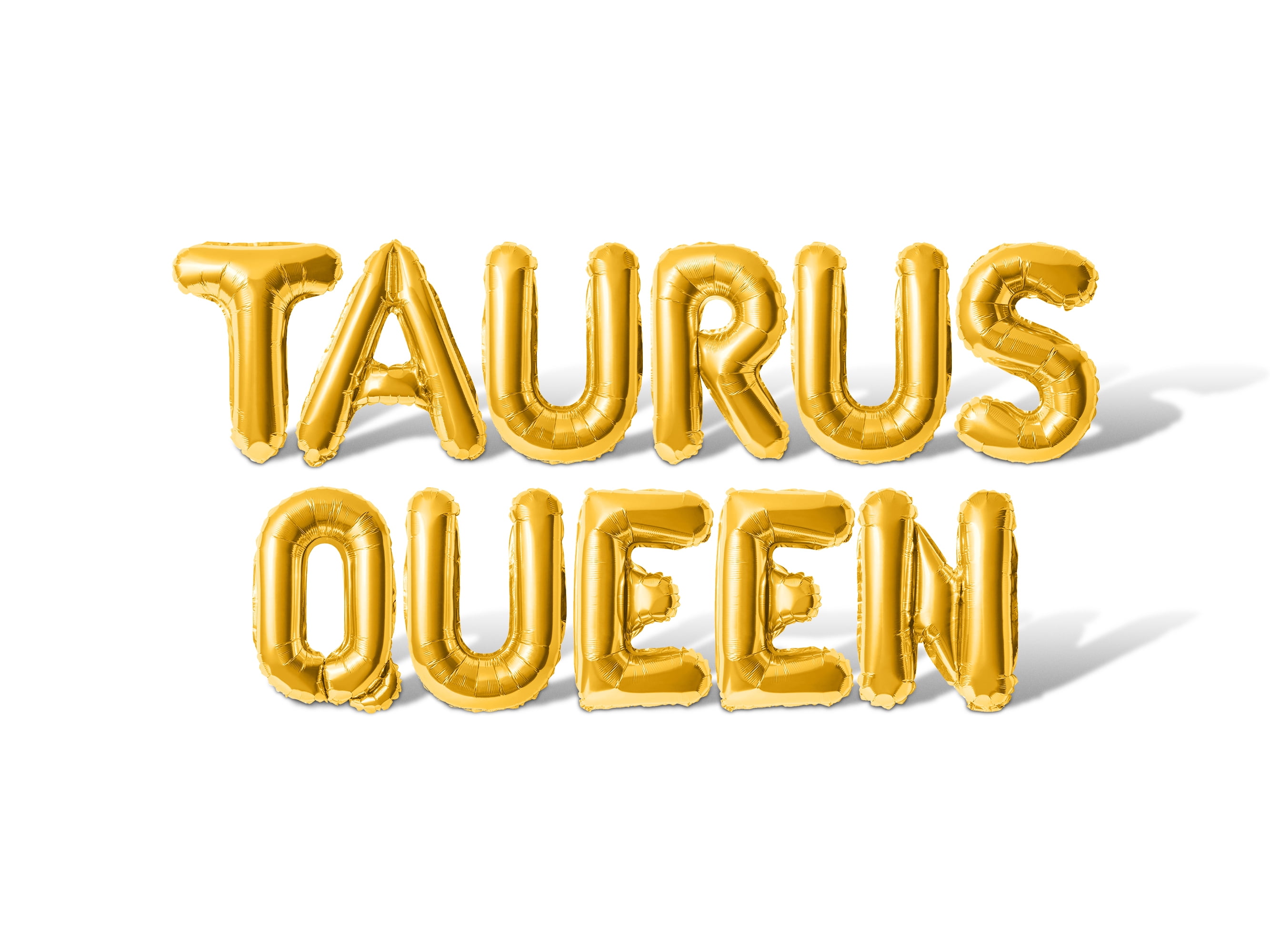 Letter Balloons - TAURUS QUEEN 16" Inch Alphabet Letters Foil Mylar Balloon Birthday Party ...