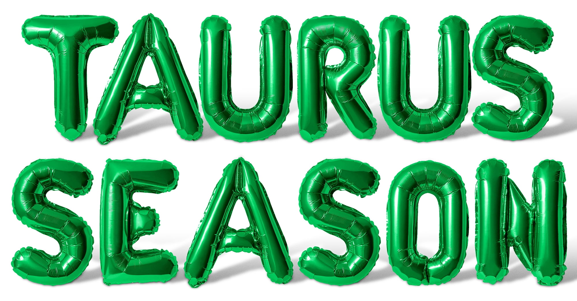 Letter Balloons - TAURUS SEASON 16" Inch Alphabet Letters Foil Mylar ...