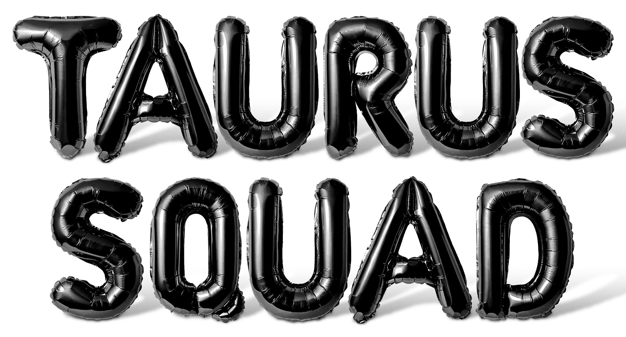 Letter Balloons - TAURUS SQUAD 16" Inch Alphabet Letters Foil Mylar ...