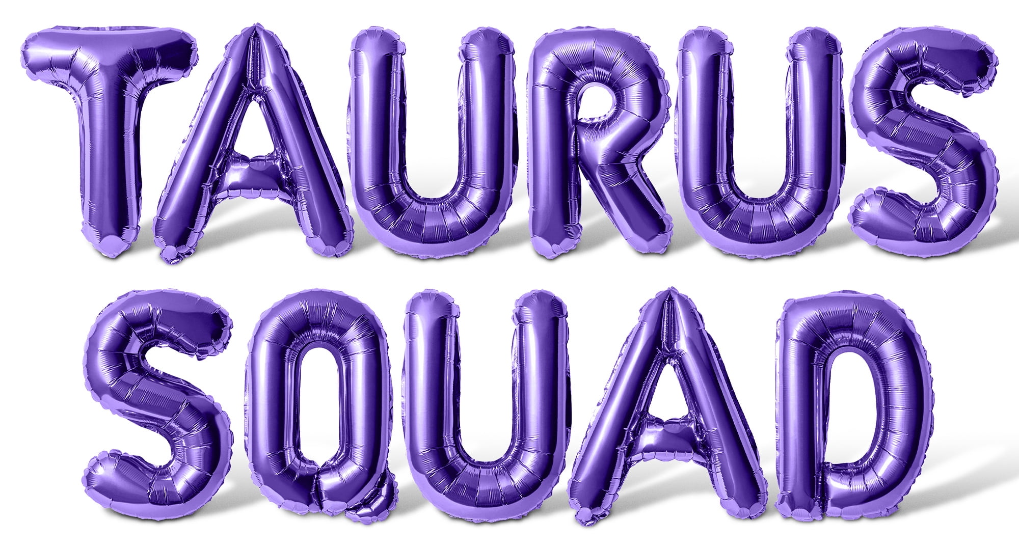 Letter Balloons - TAURUS SQUAD 16" Inch Alphabet Letters Foil Mylar ...
