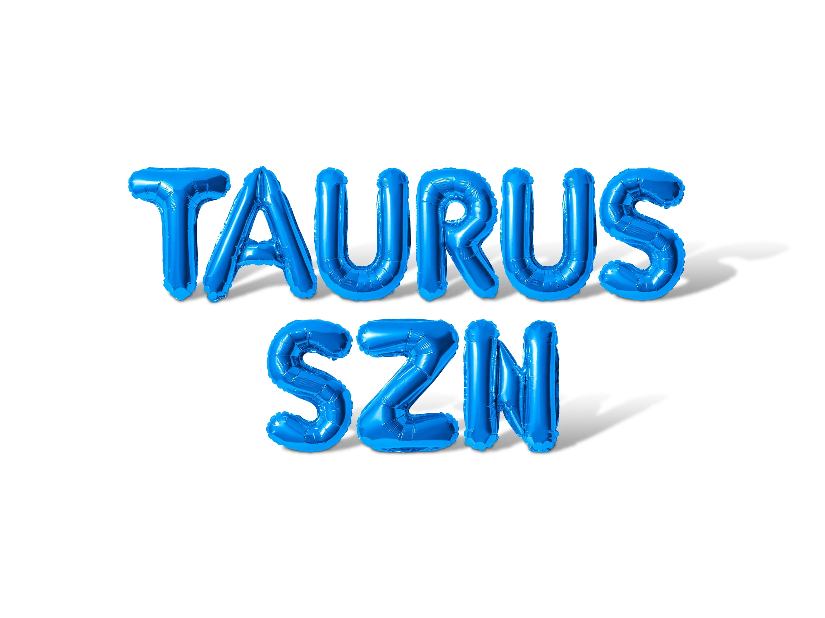 Letter Balloons - TAURUS SZN 16" Inch Alphabet Letters Foil Mylar ...