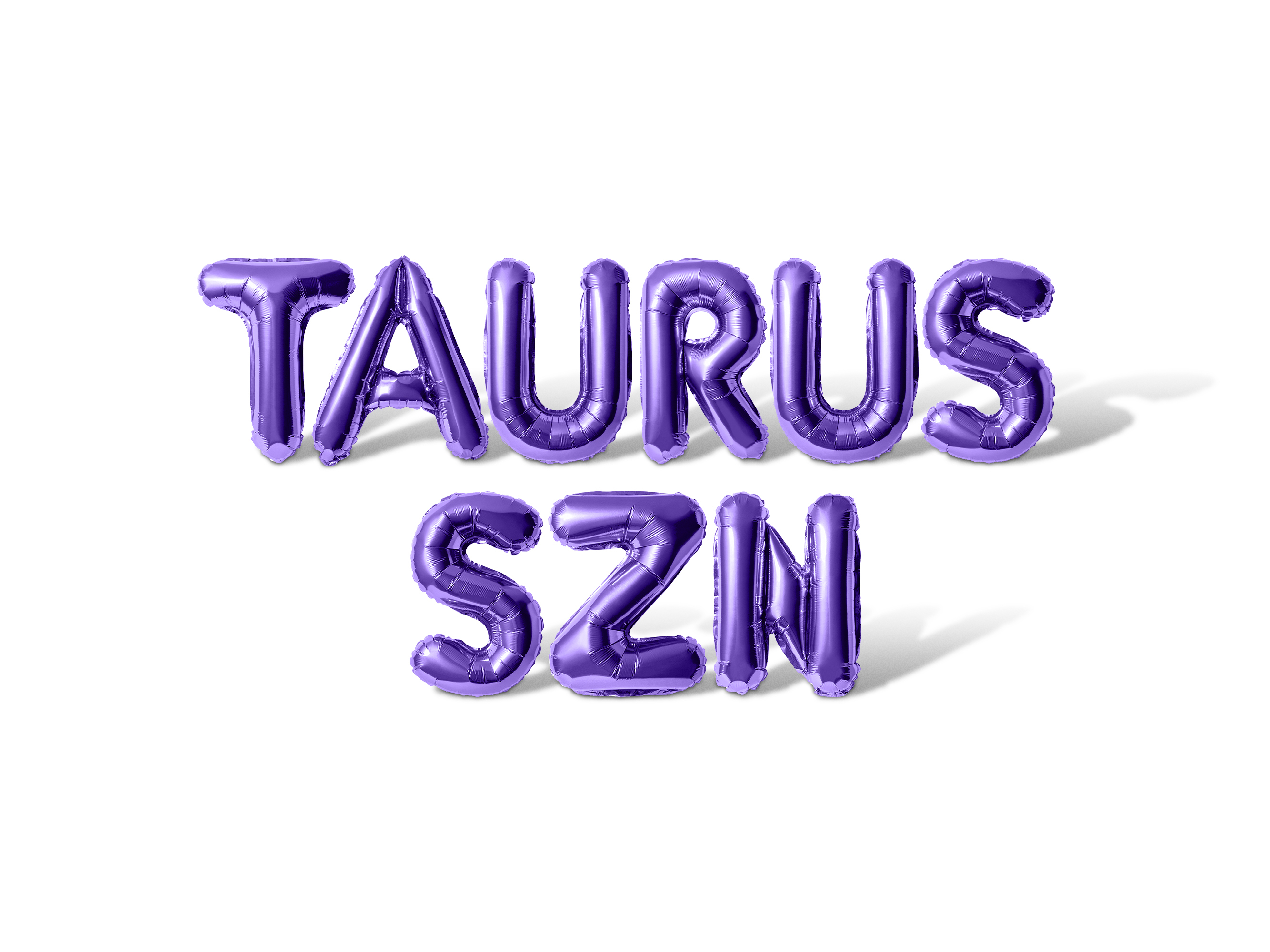 Letter Balloons - TAURUS SZN 16" Inch Alphabet Letters Foil Mylar ...