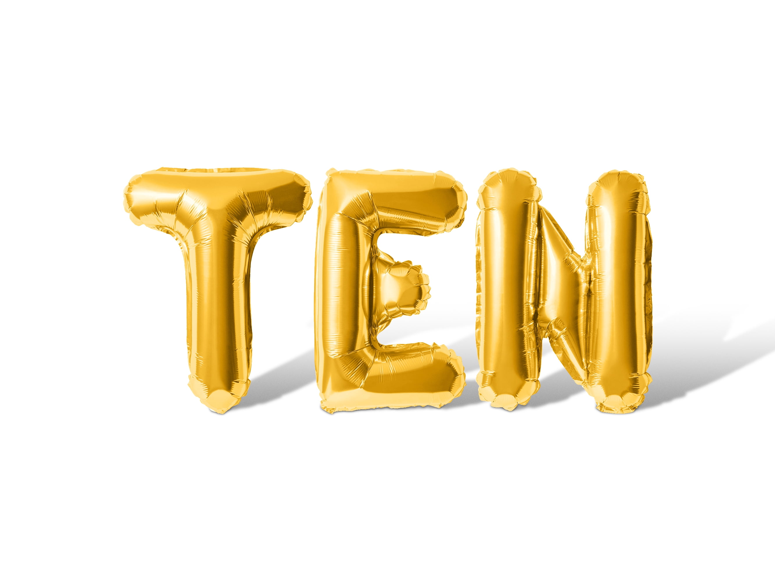Letter Balloons - TEN 16" Inch Alphabet Letters Foil Mylar Balloon ...