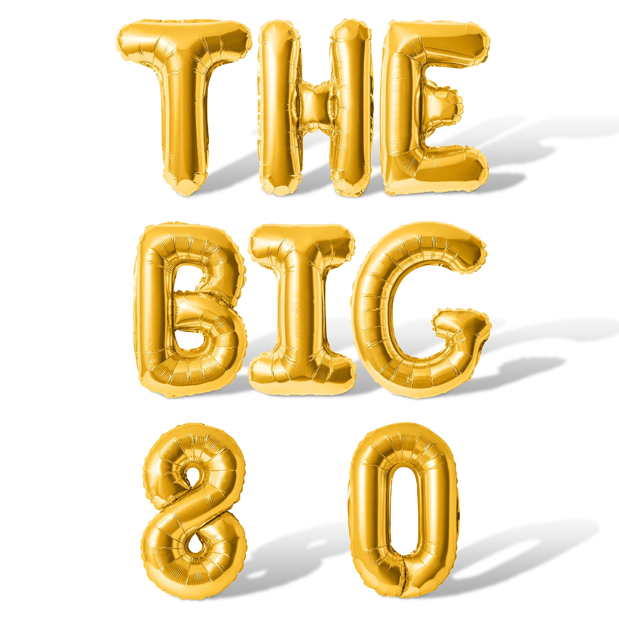 Letter Balloons - THE BIG 8 0 16" Inch Alphabet Letters Foil Mylar ...