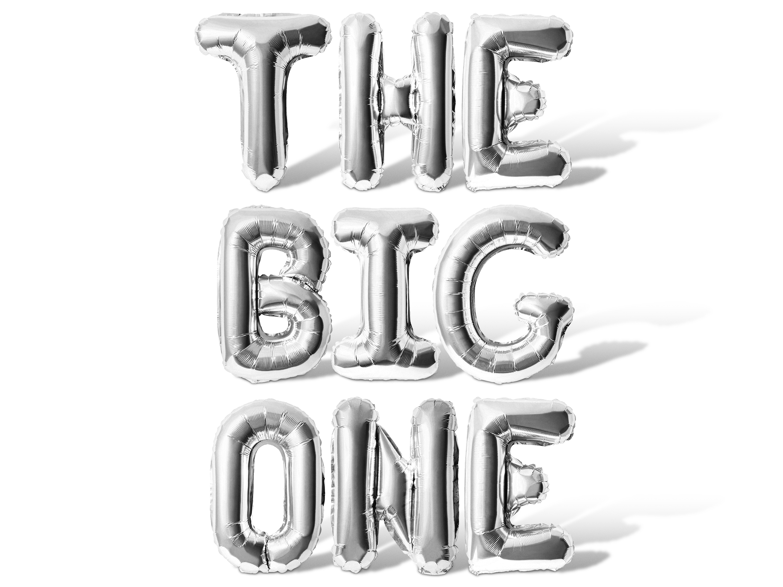 Letter Balloons - THE BIG ONE 16" Inch Alphabet Letters Foil Mylar ...