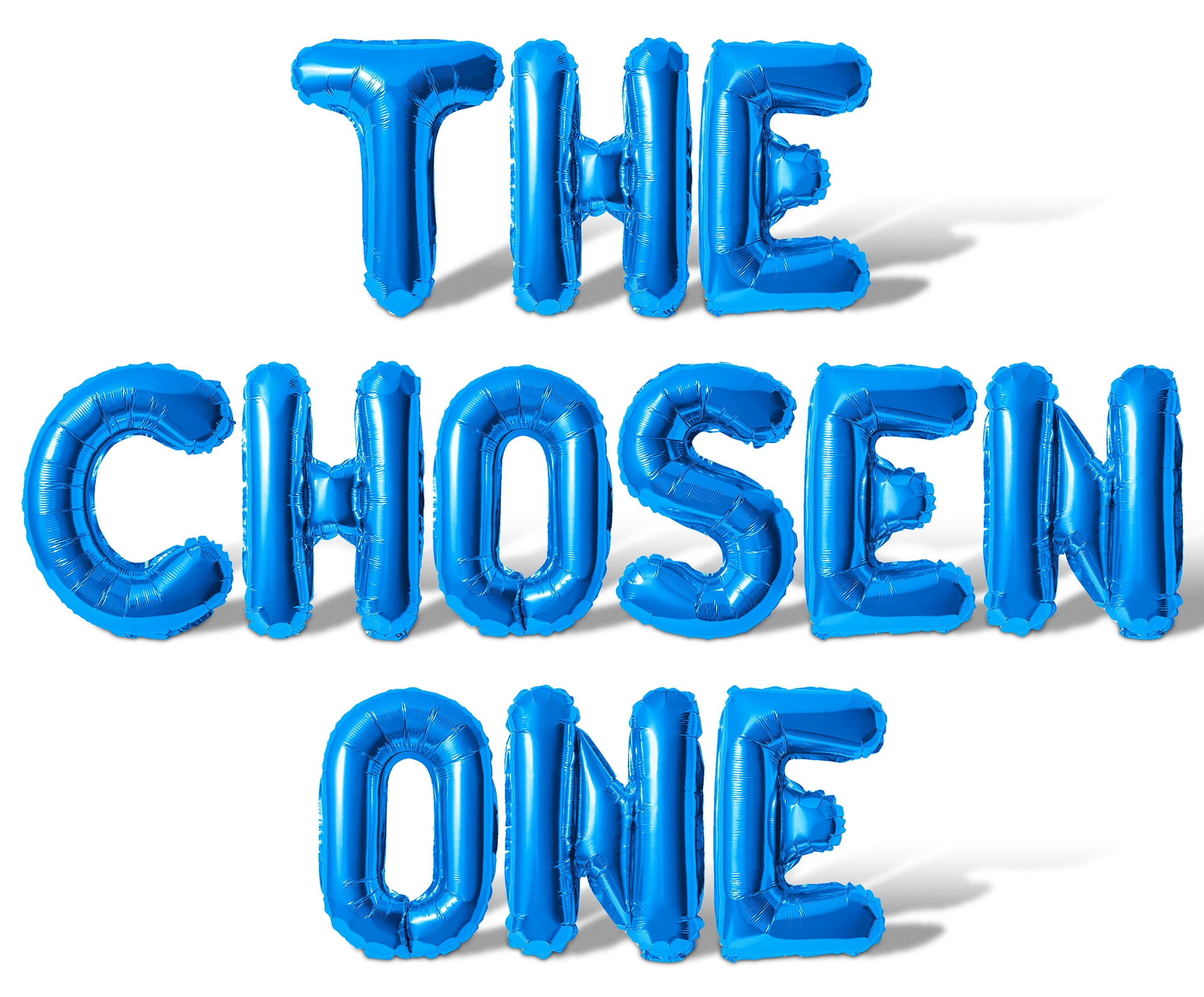 Letter Balloons - THE CHOSEN ONE 16" Inch Alphabet Letters Foil Mylar ...