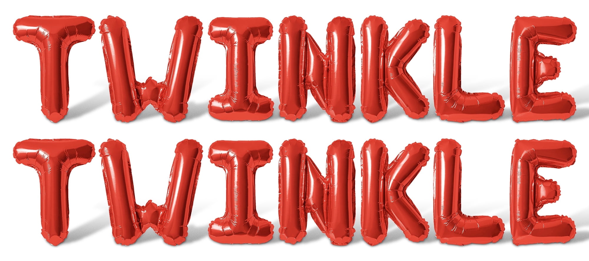 Letter Balloons - TWINKLE TWINKLE 16" Inch Alphabet Letters Foil Mylar ...