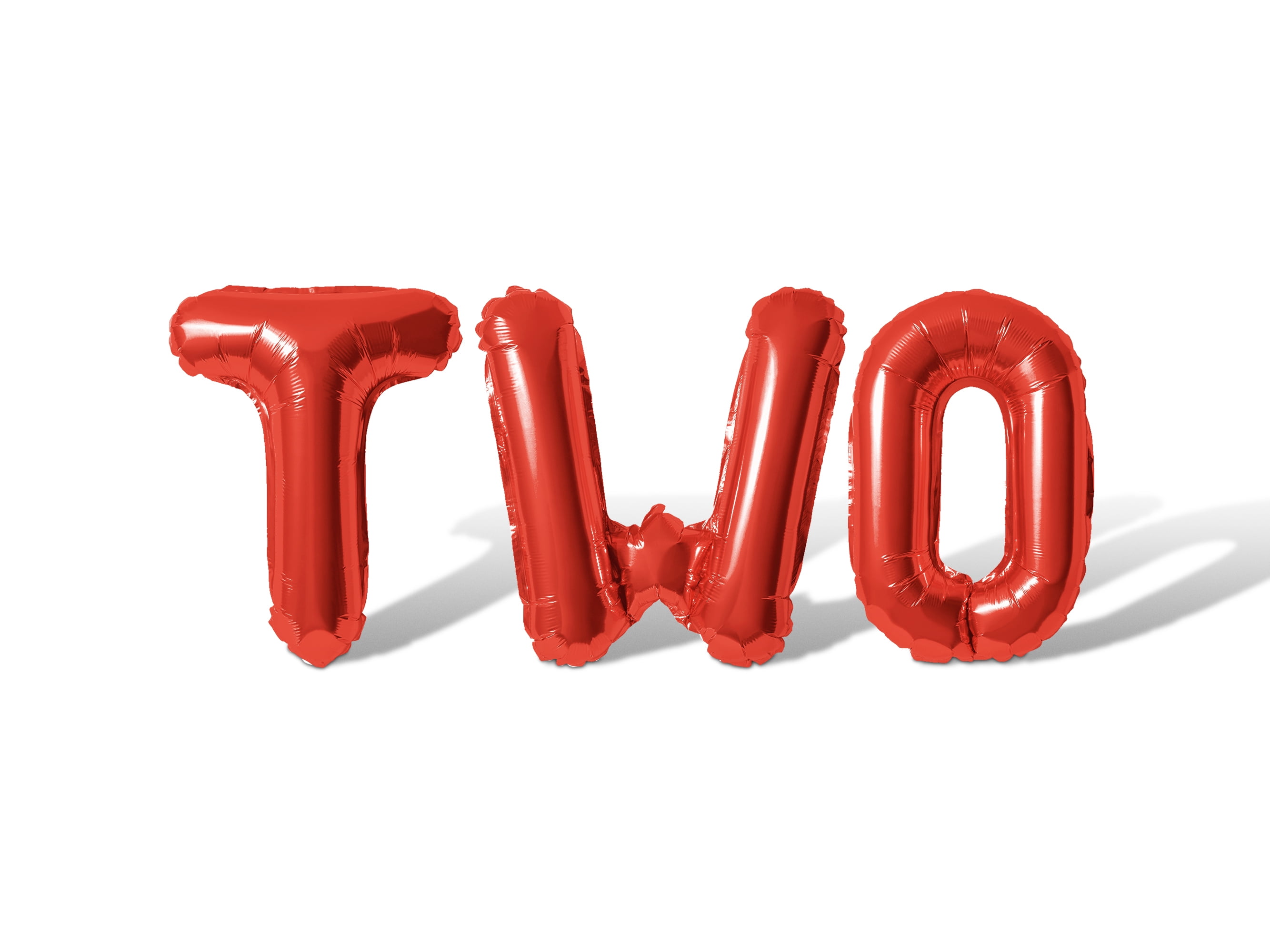 Letter Balloons - TWO 16" Inch Alphabet Letters Foil Mylar Balloon ...