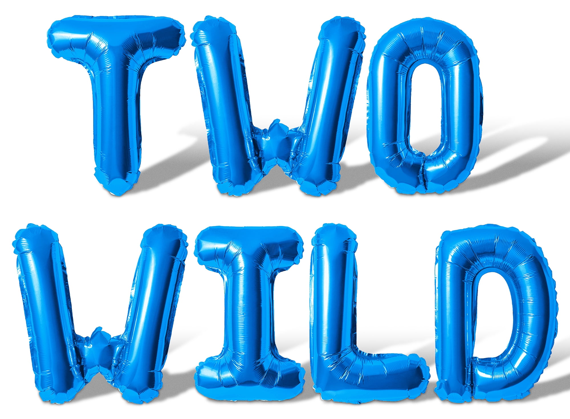 Letter Balloons - TWO WILD 16" Inch Alphabet Letters Foil Mylar Balloon ...