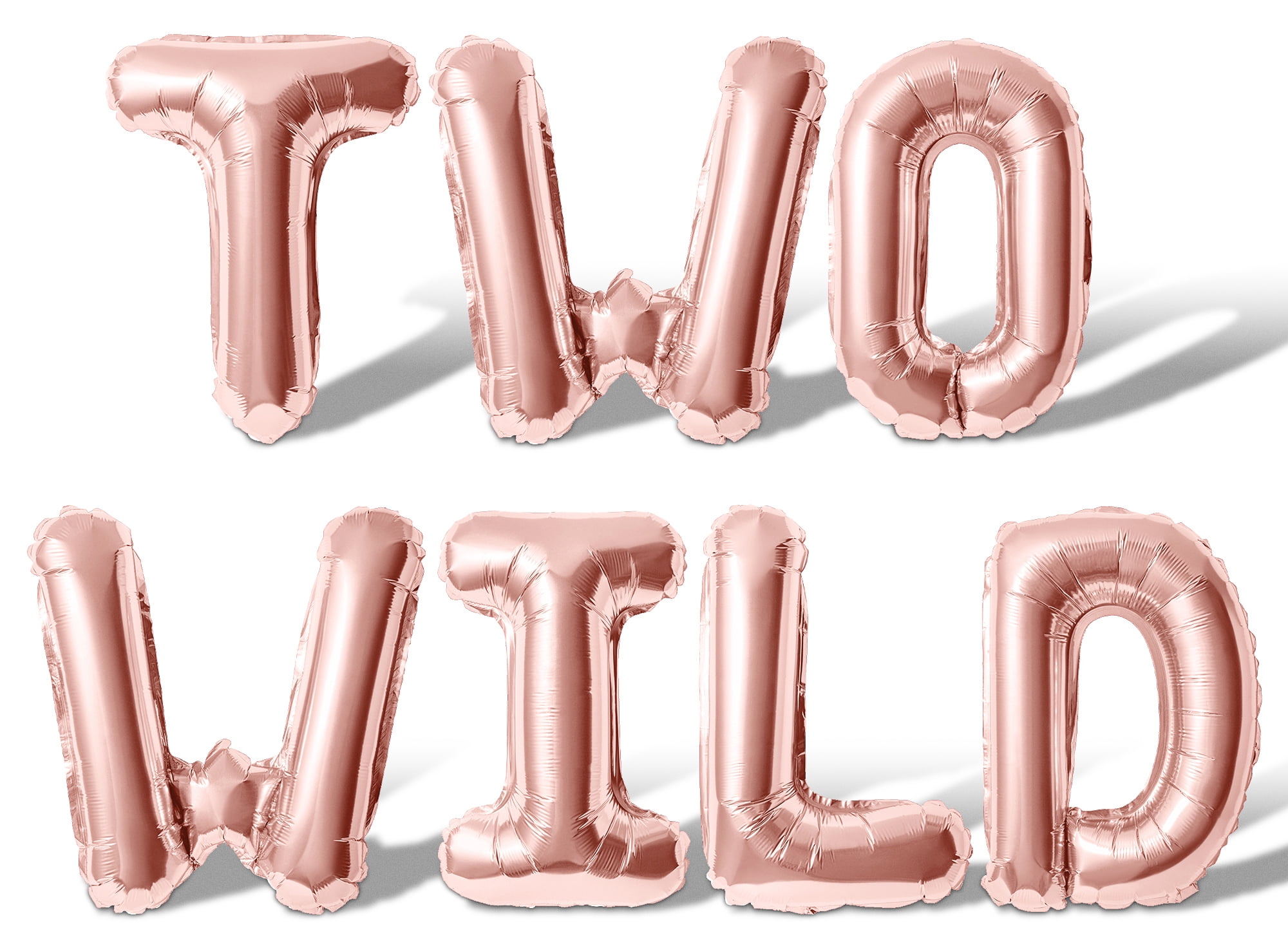Letter Balloons - TWO WILD 16" Inch Alphabet Letters Foil Mylar Balloon ...