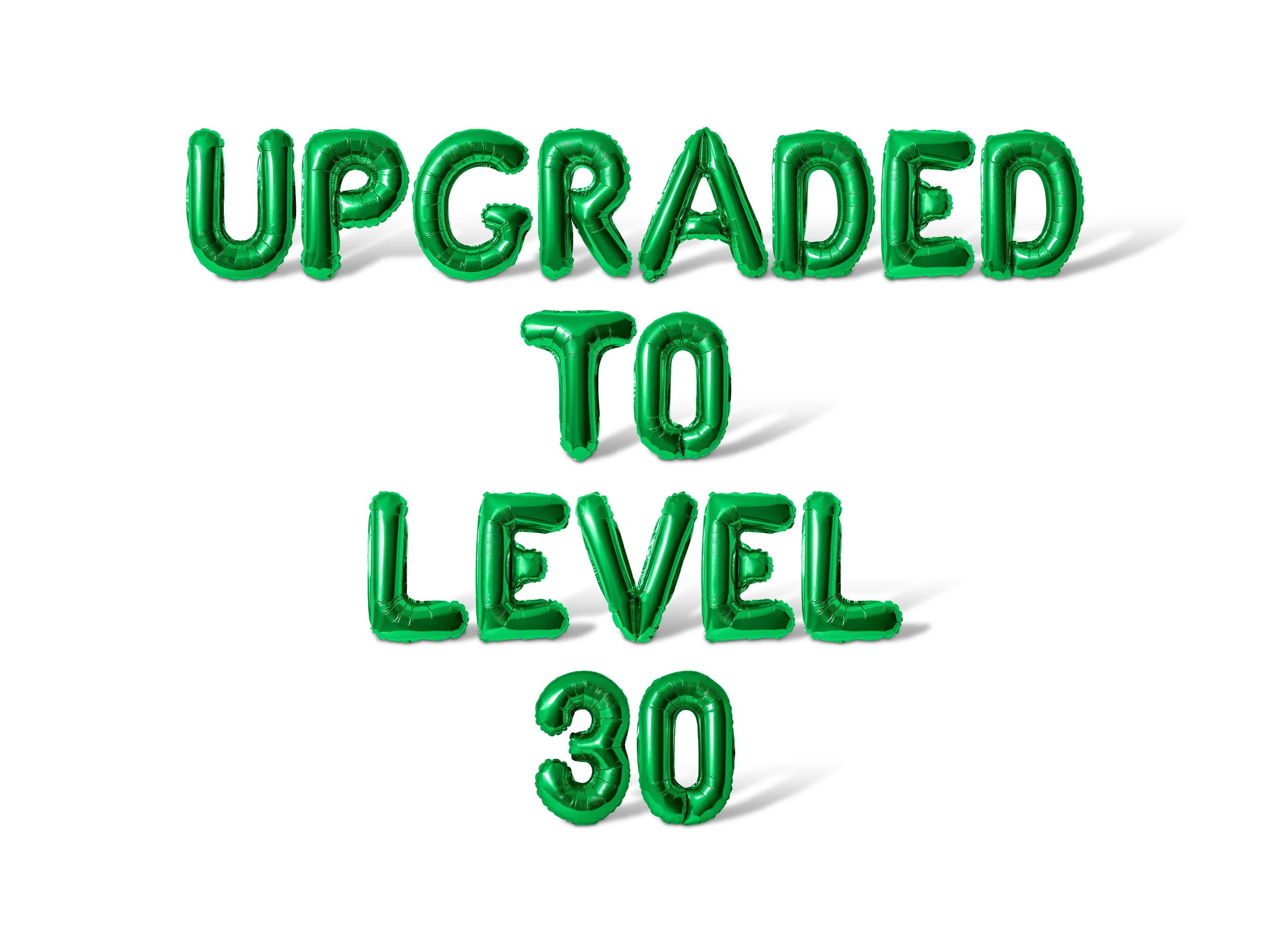 Letter Balloons - UPGRADED TO LEVEL 30 16" Inch Alphabet Letters Foil ...
