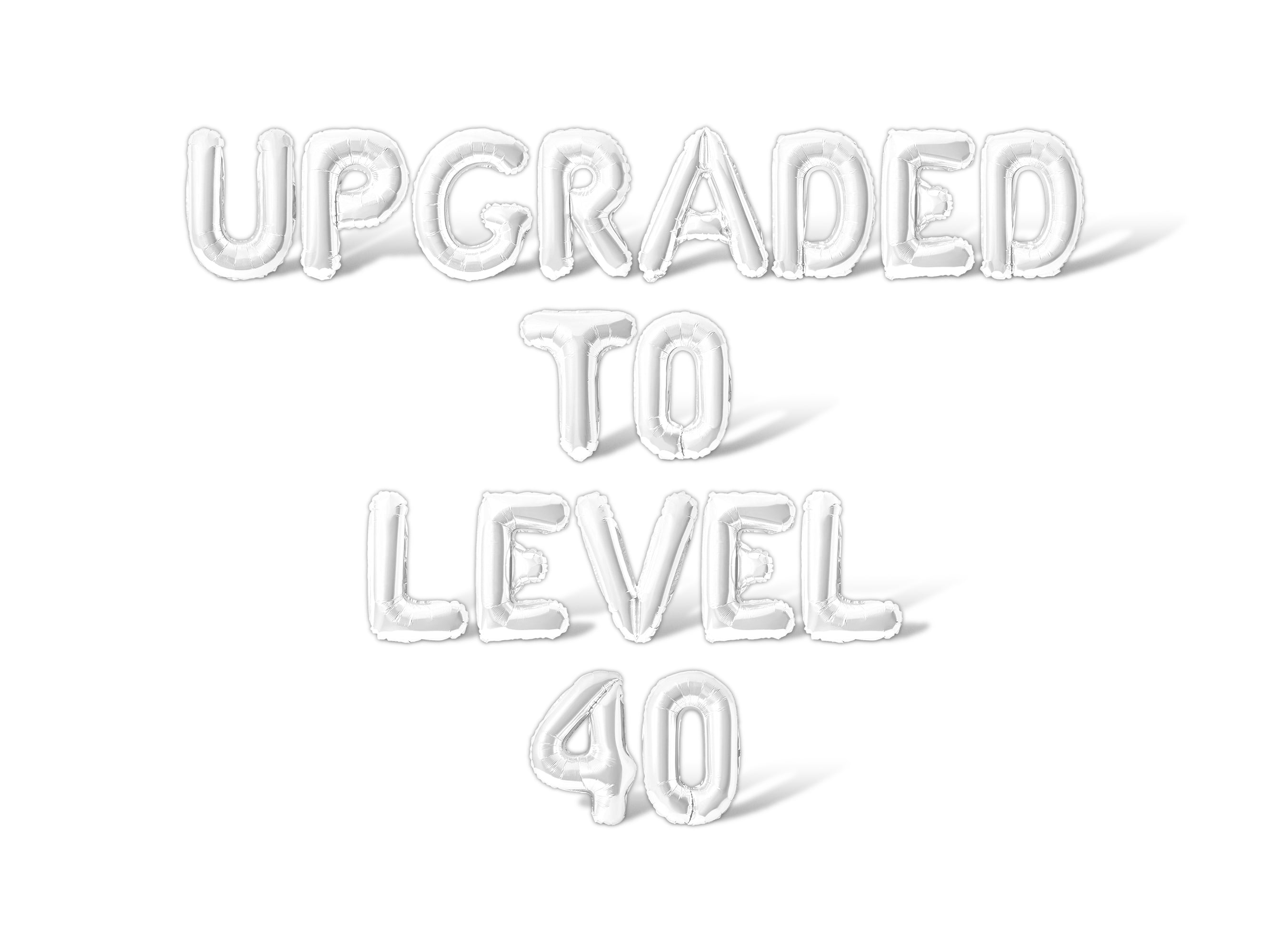 Letter Balloons - UPGRADED TO LEVEL 40 16" Inch Alphabet Letters Foil ...