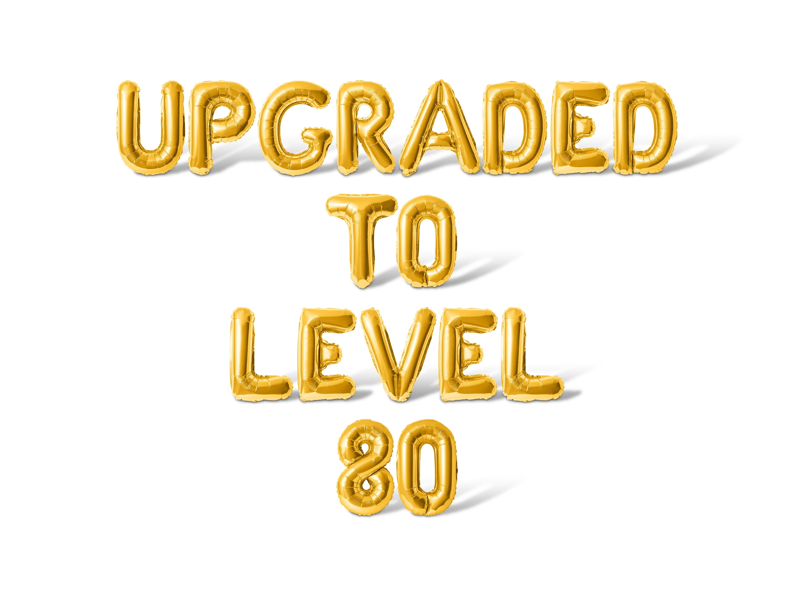 Letter Balloons - UPGRADED TO LEVEL 80 16" Inch Alphabet Letters Foil ...
