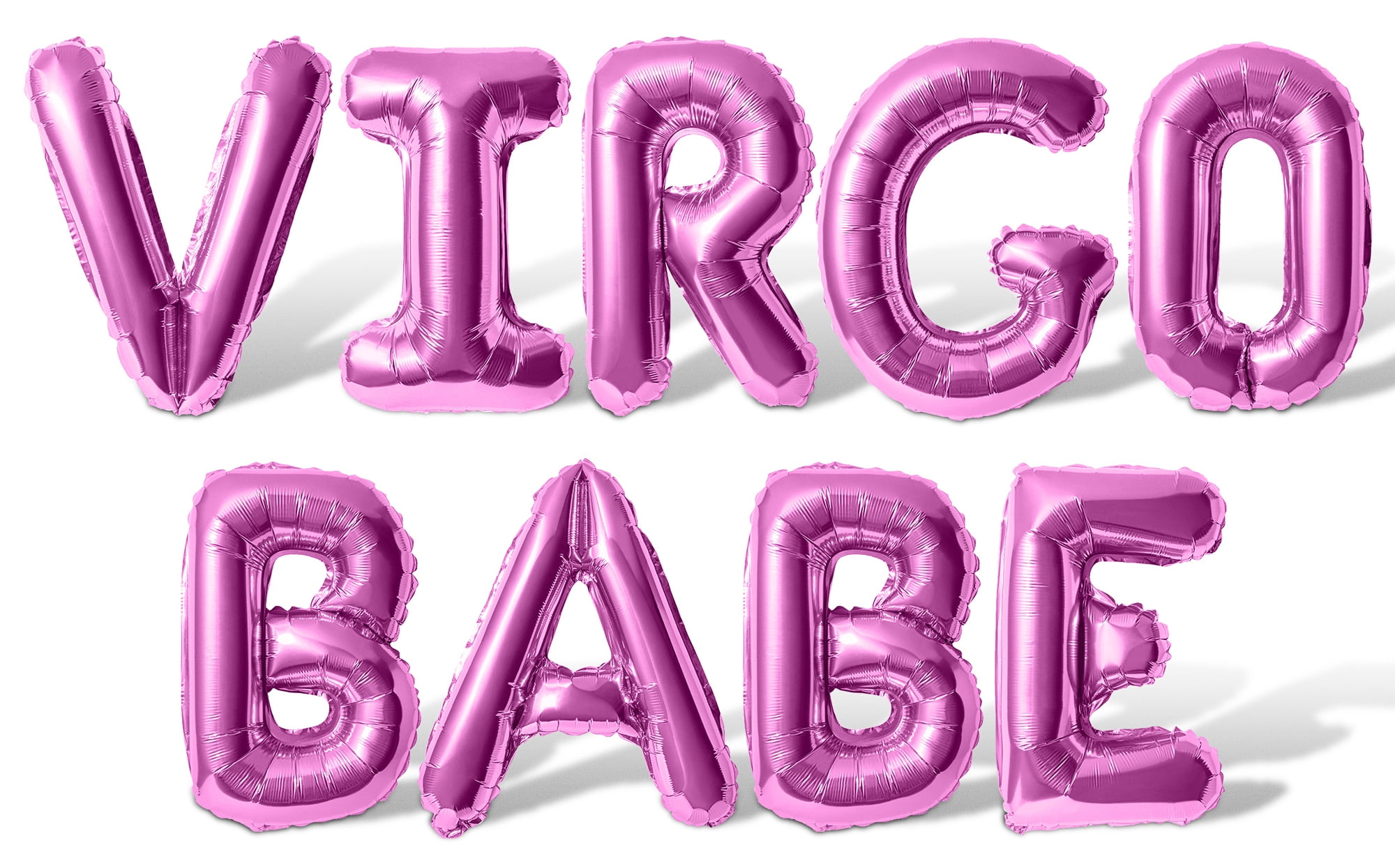 Letter Balloons - VIRGO BABE 16" Inch Alphabet Letters Foil Mylar ...