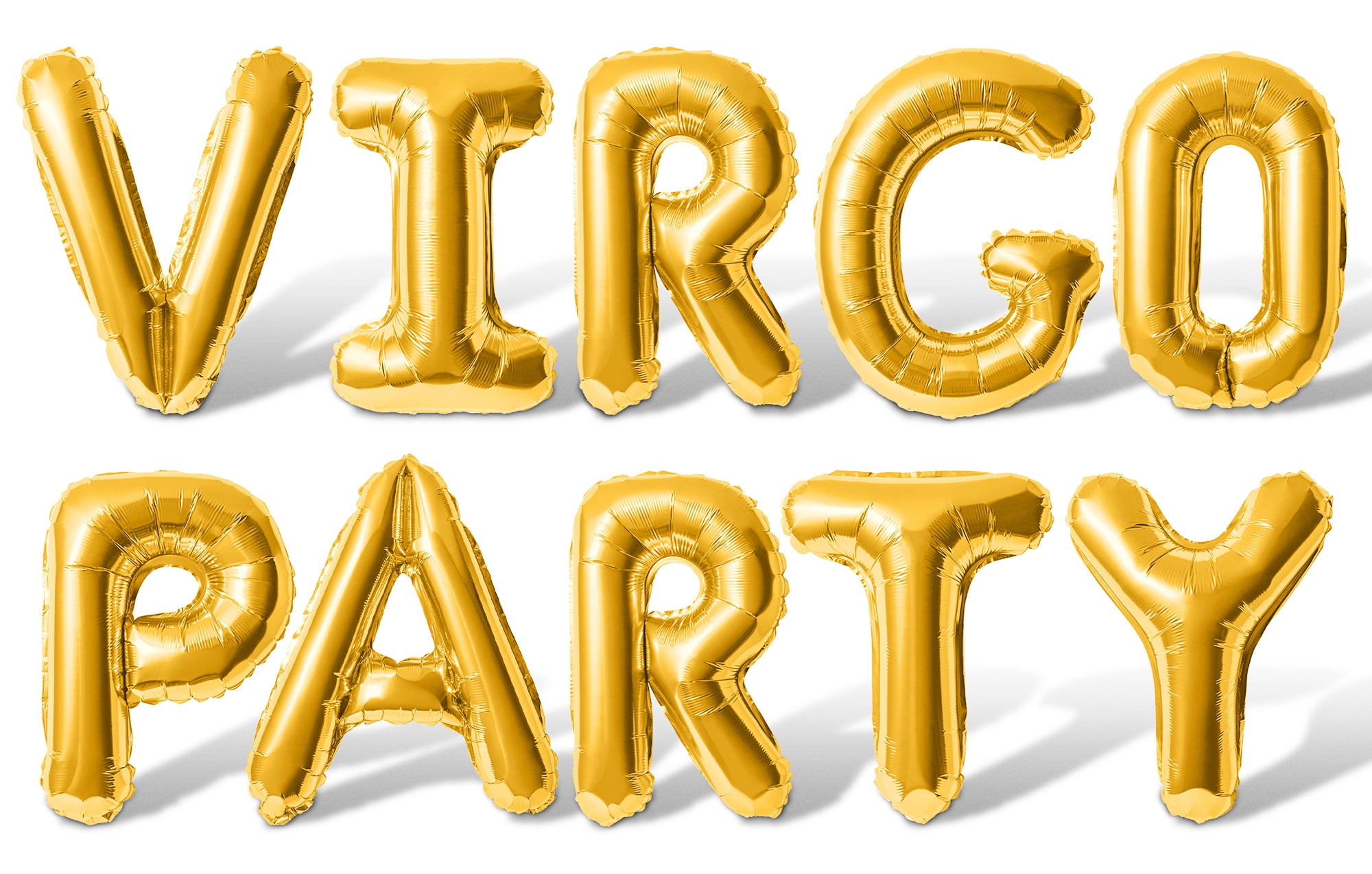 Letter Balloons - VIRGO PARTY 16" Inch Alphabet Letters Foil Mylar ...