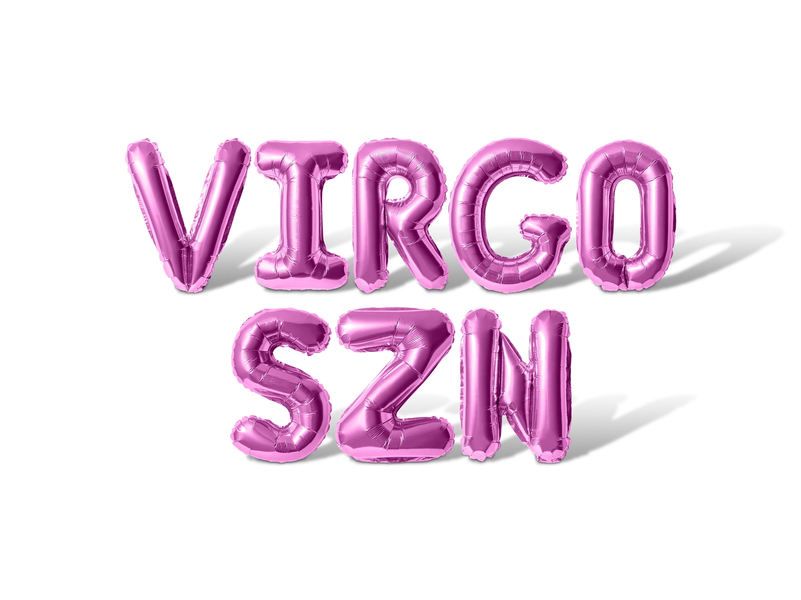 Letter Balloons - VIRGO SZN 16" Inch Alphabet Letters Foil Mylar ...