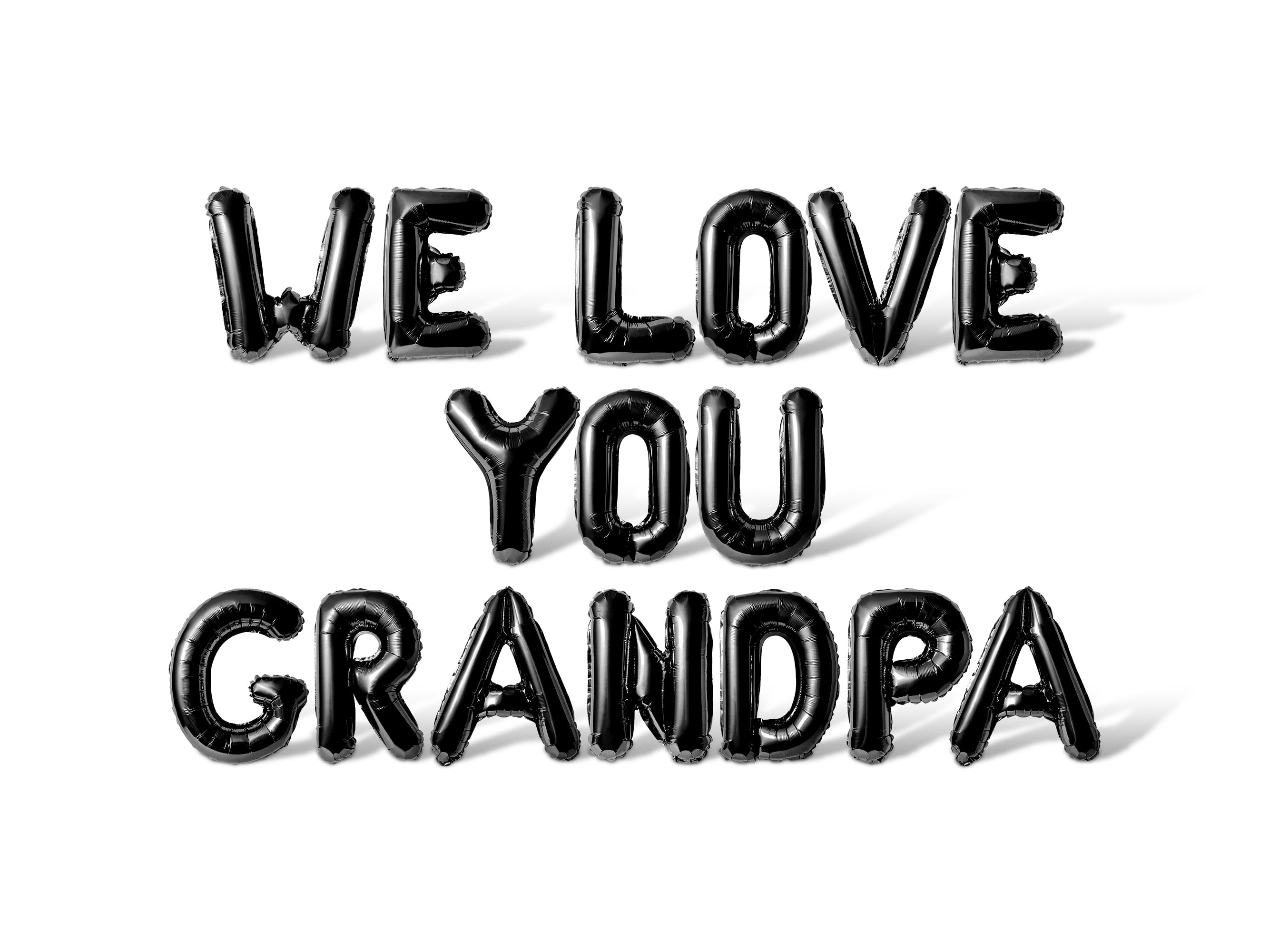 Bubble Letters We Love You