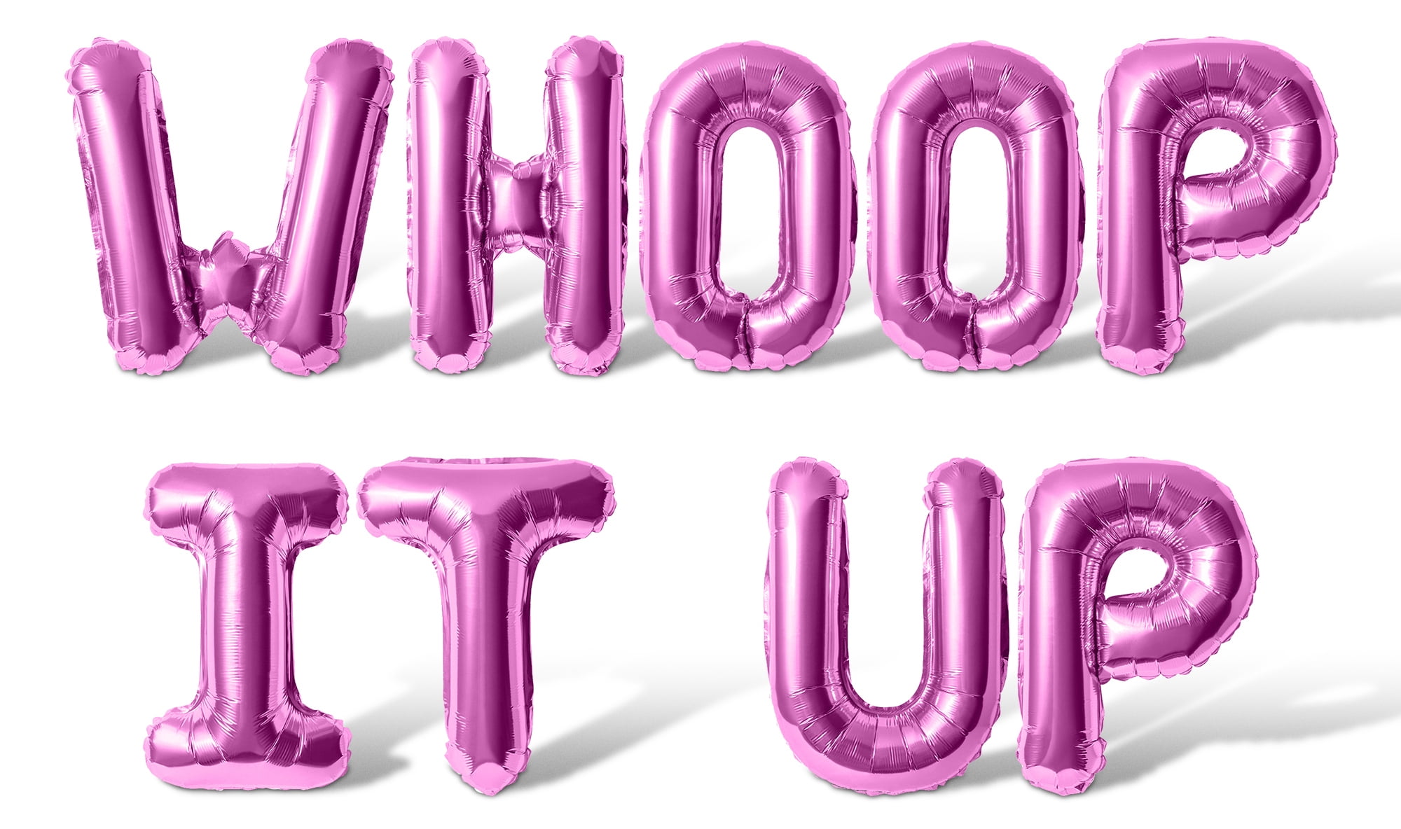 Letter Balloons - WHOOP IT UP 16" Inch Alphabet Letters Foil Mylar ...