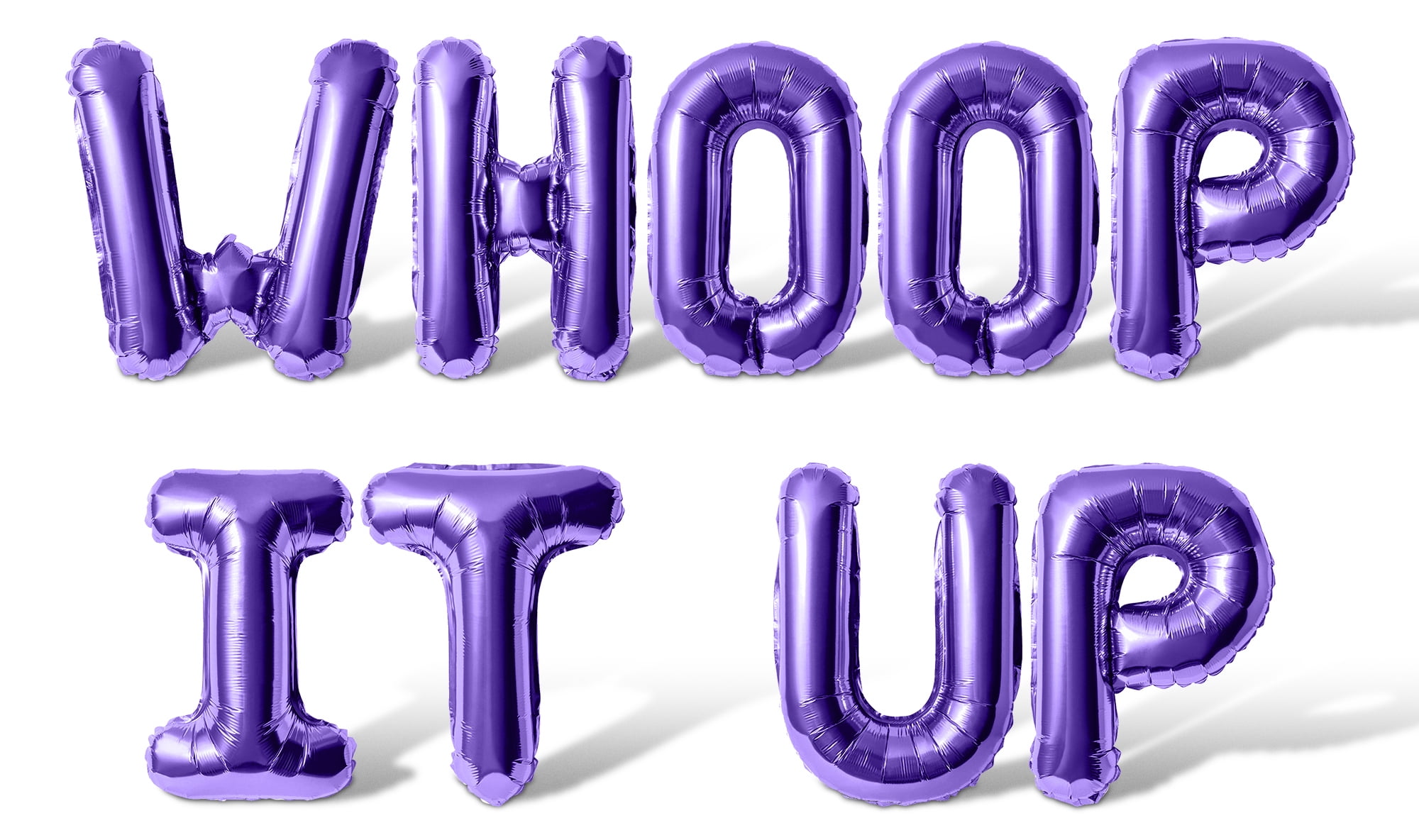 Letter Balloons - WHOOP IT UP 16" Inch Alphabet Letters Foil Mylar ...