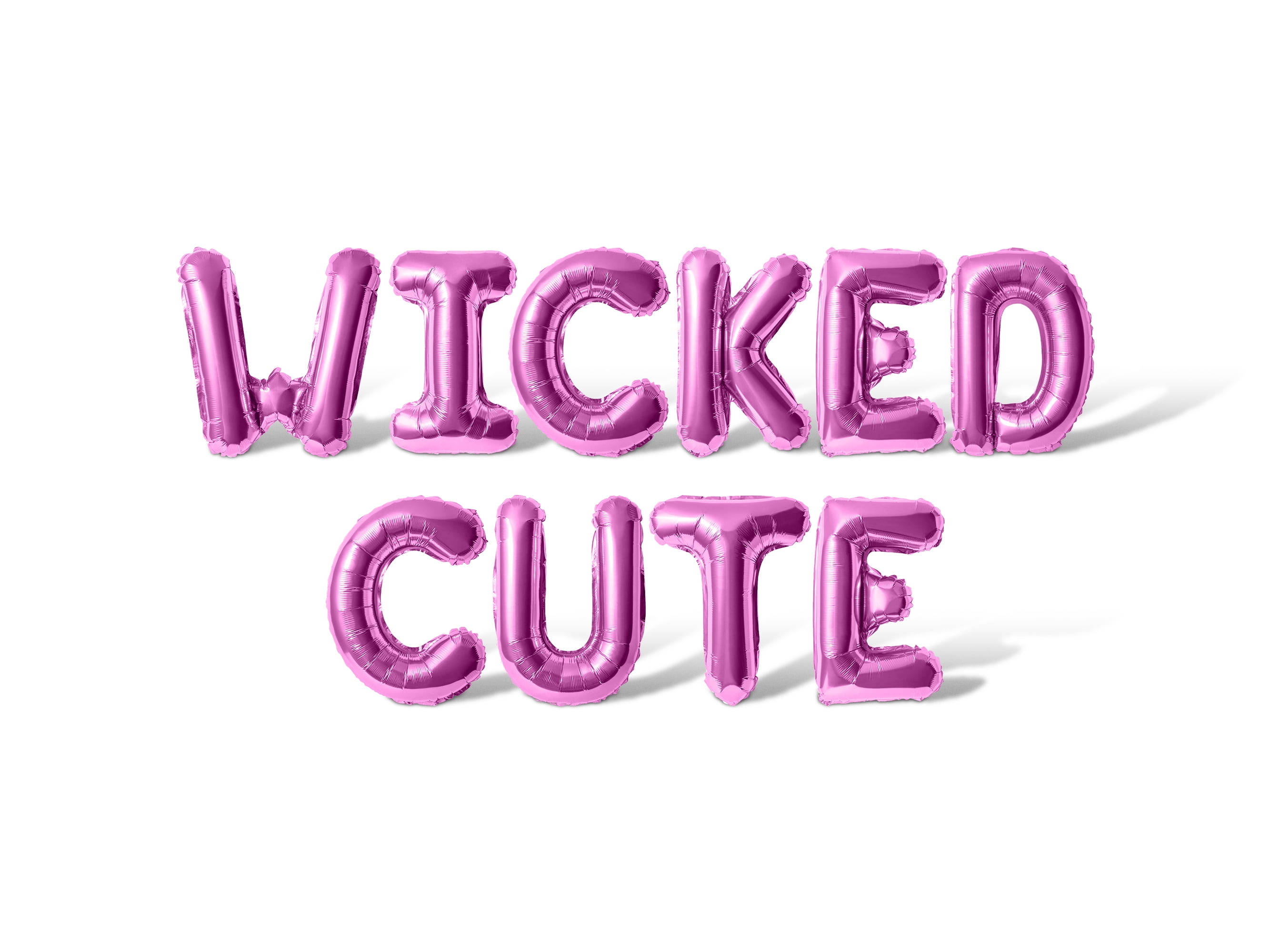 Letter Balloons - WICKED CUTE 16" Inch Alphabet Letters Foil Mylar ...