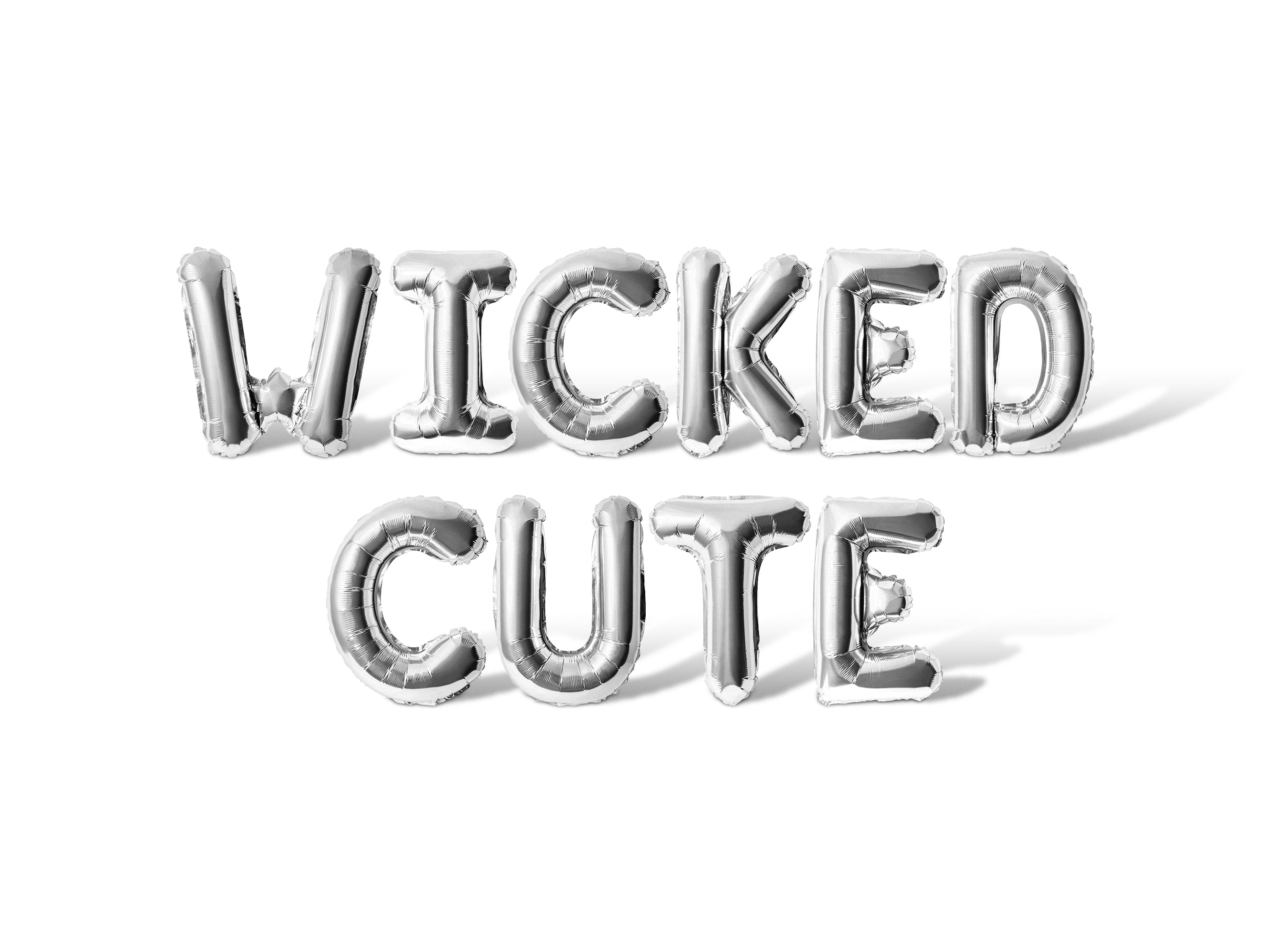 Letter Balloons - WICKED CUTE 16" Inch Alphabet Letters Foil Mylar ...