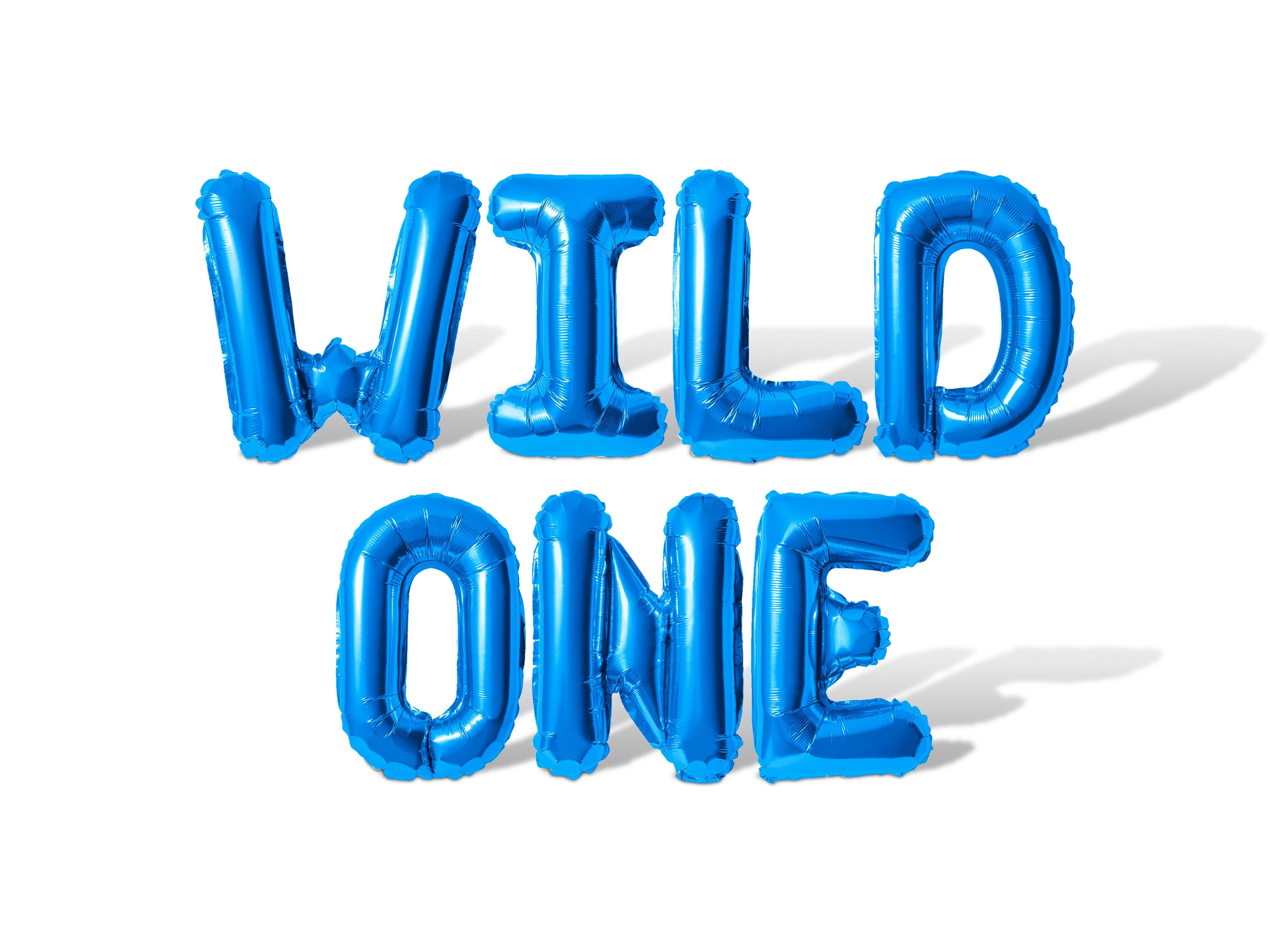 Letter Balloons - WILD ONE 16" Inch Alphabet Letters Foil Mylar Balloon ...