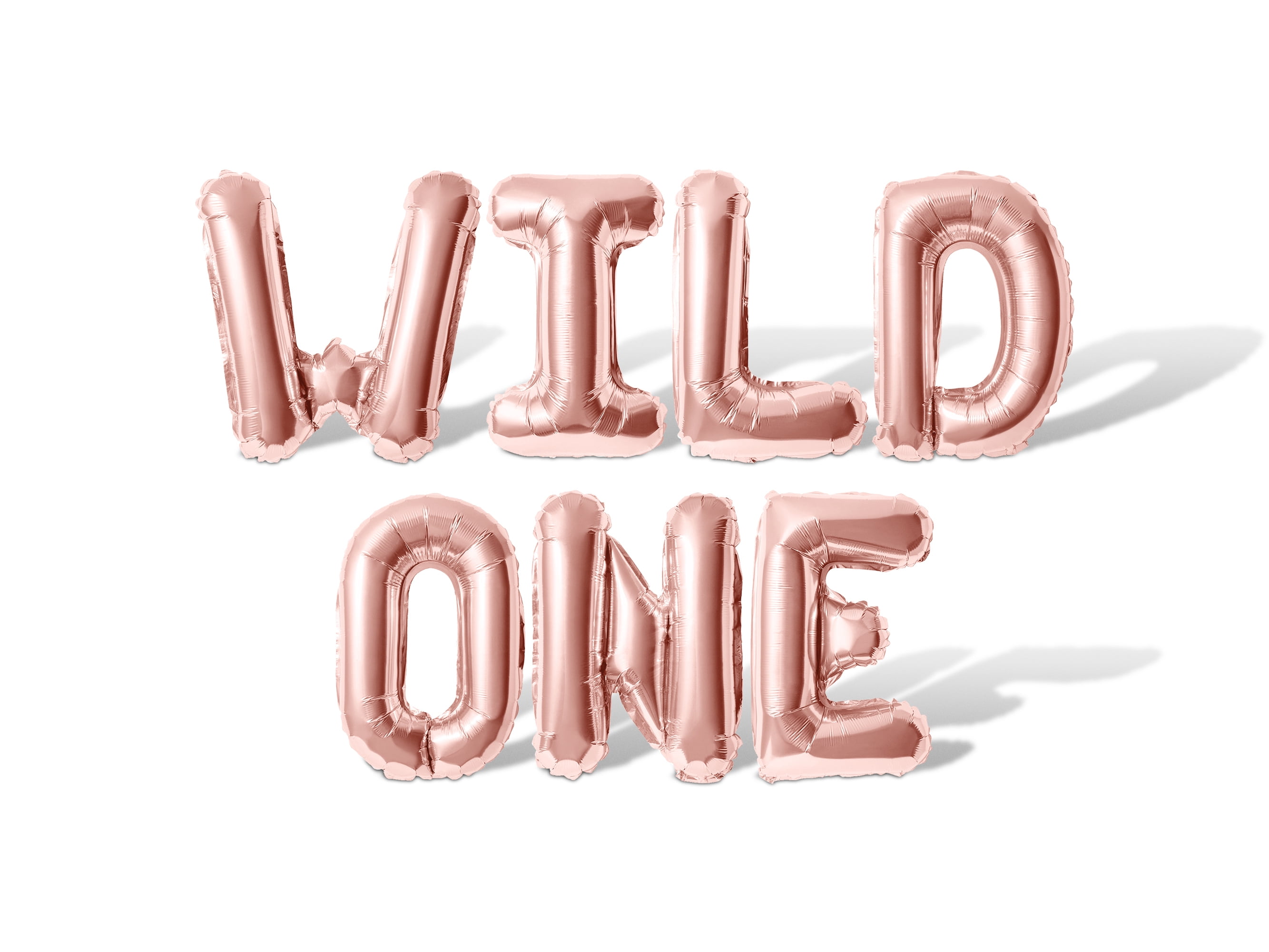Letter Balloons - WILD ONE 16" Inch Alphabet Letters Foil Mylar Balloon ...