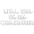 Letter Balloons - WILL YOU BE MY GIRLFRIEND 16" Inch Alphabet Letters ...