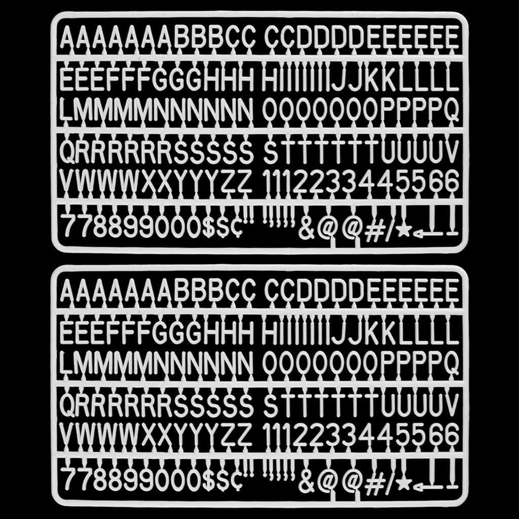 Letter Board Letters Set 300 Numbers Special Characters Words For Felt ...