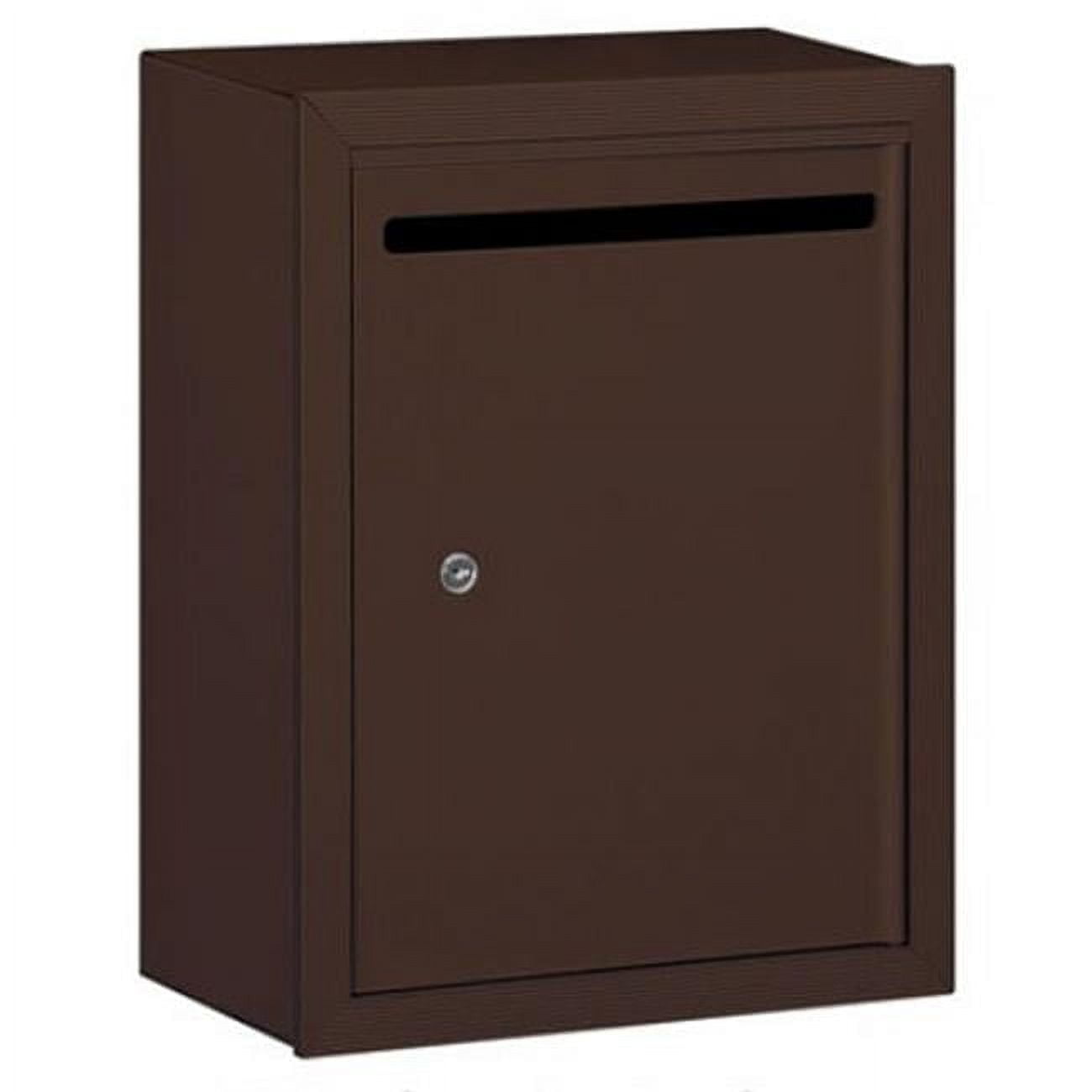 Letter Box Surface Mounted USPS Access - Bronze - Walmart.com