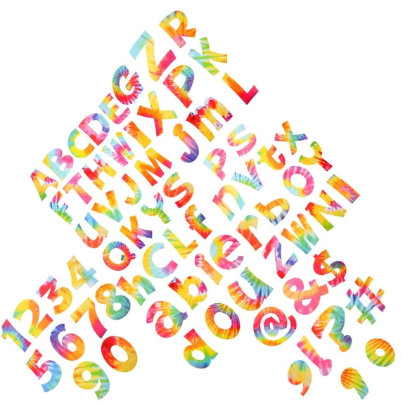 Letter Bulletin Board Paper Alphabet Paper Wall Decoration Letters Die ...